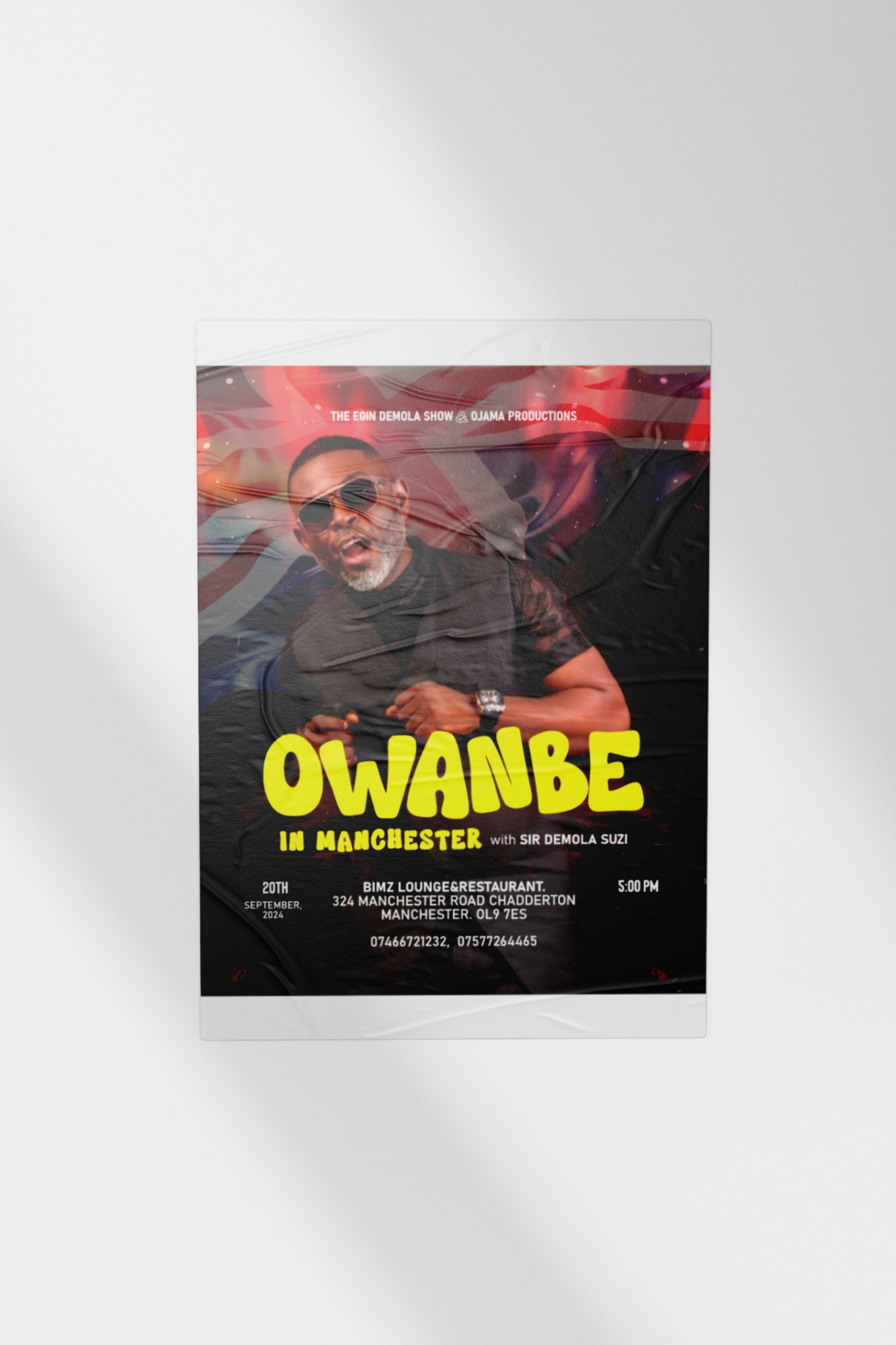 Poster and Social Media Design - SDM Live in Manchester by Ayodele ...