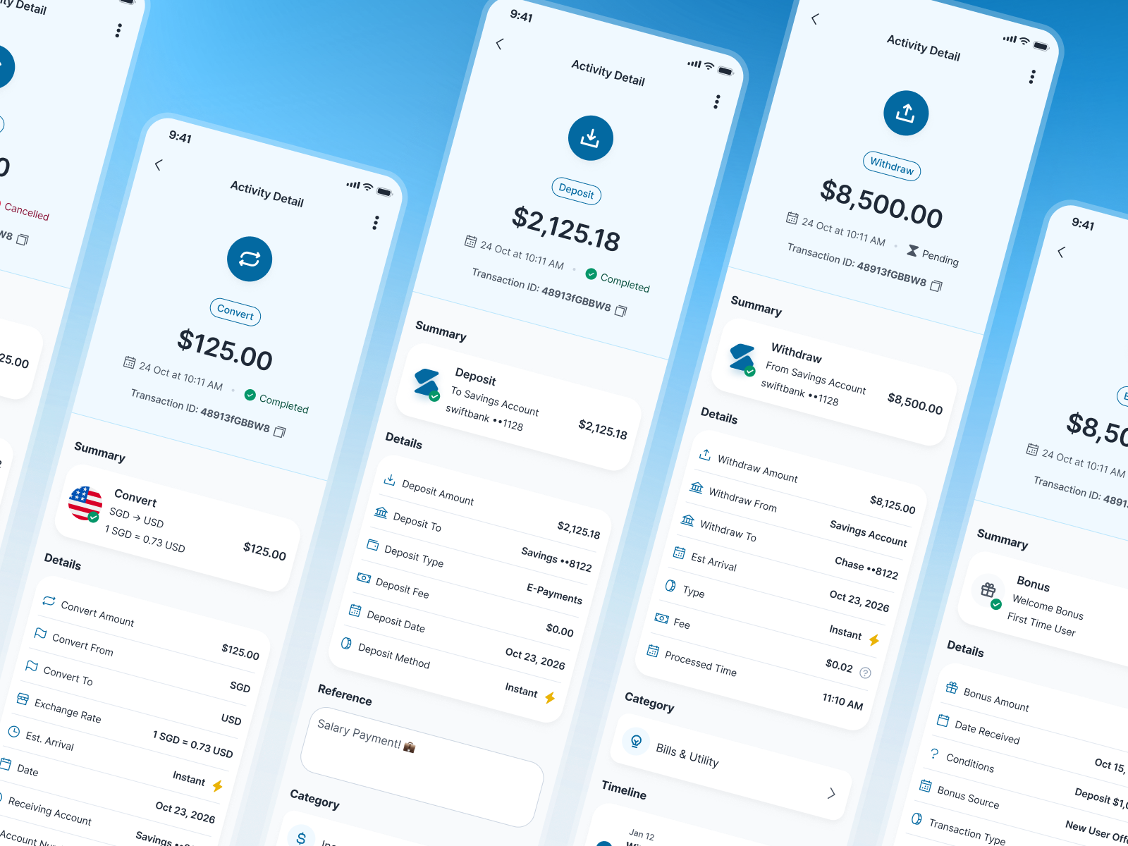 swiftbank: AI Digital Banking Payment App - Budgeting Dashboard by finterface on Dribbble