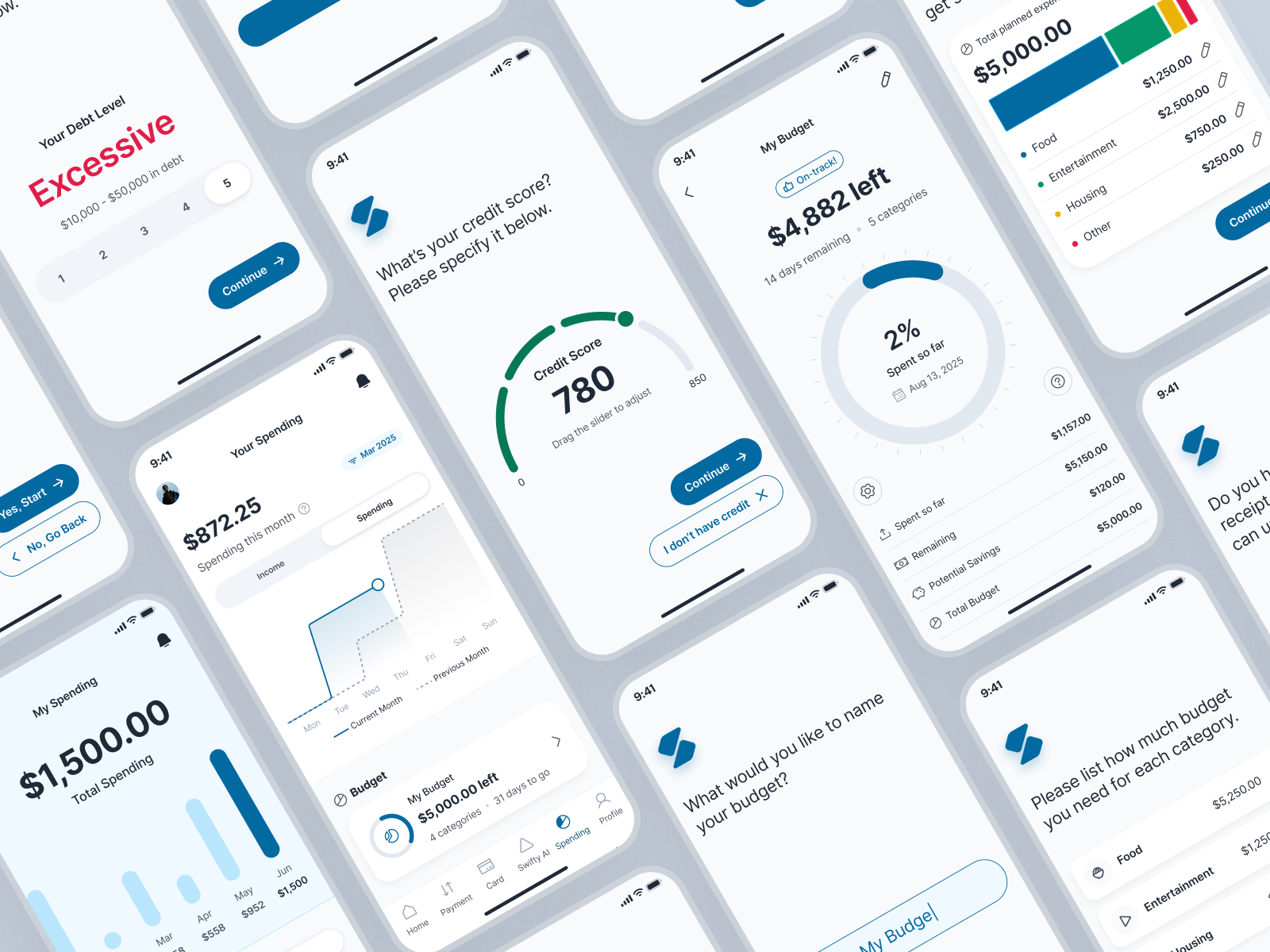 swiftbank: AI Digital Banking & Payment App - Create Savings Pot by finterface on Dribbble