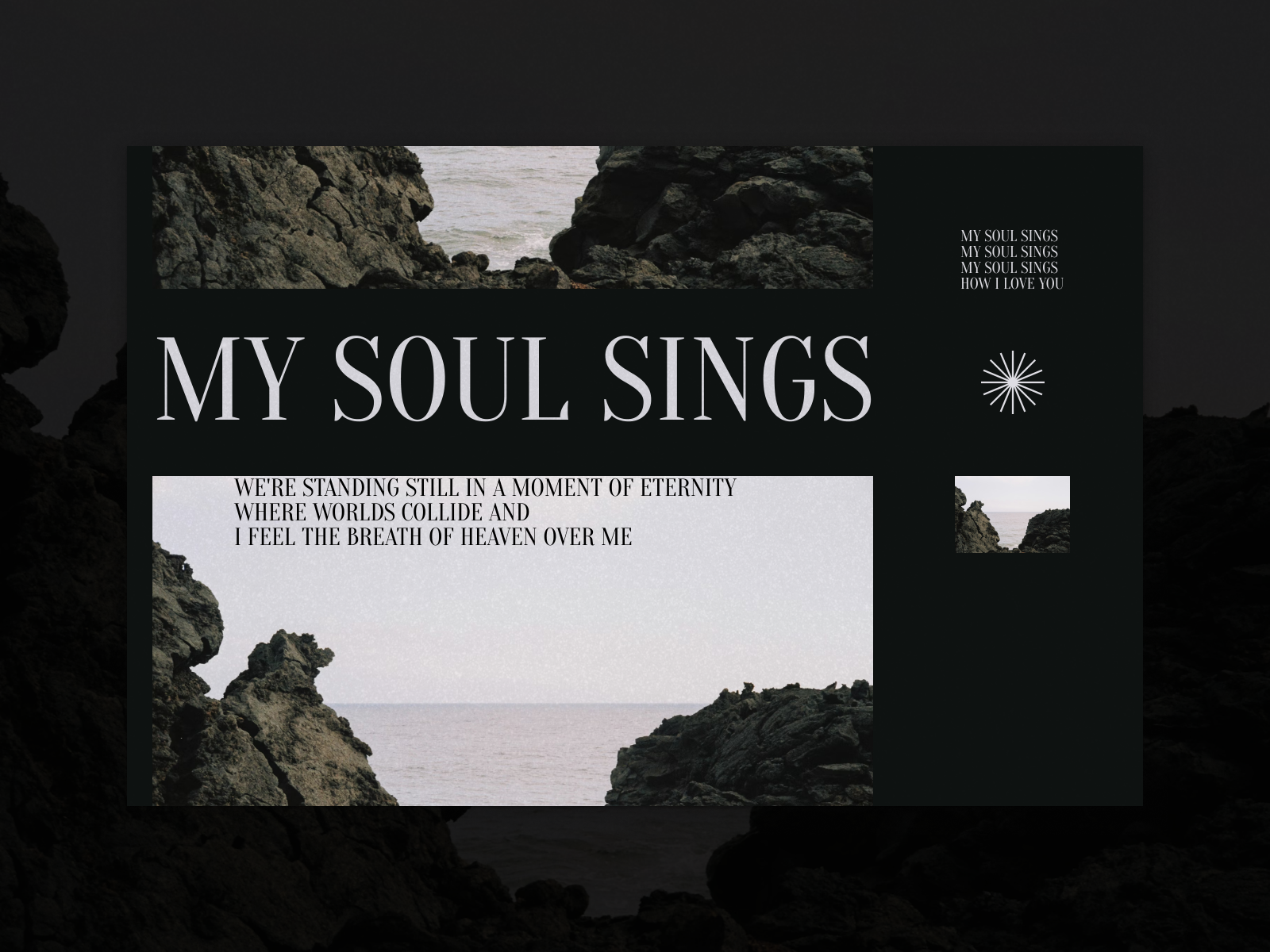 My soul sings --// by Samuel Castillo on Dribbble