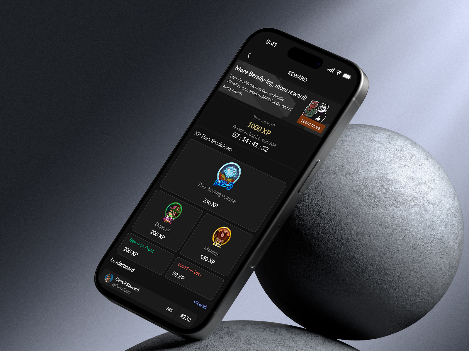 Mobile - Reward UI by TipoPlanet on Dribbble