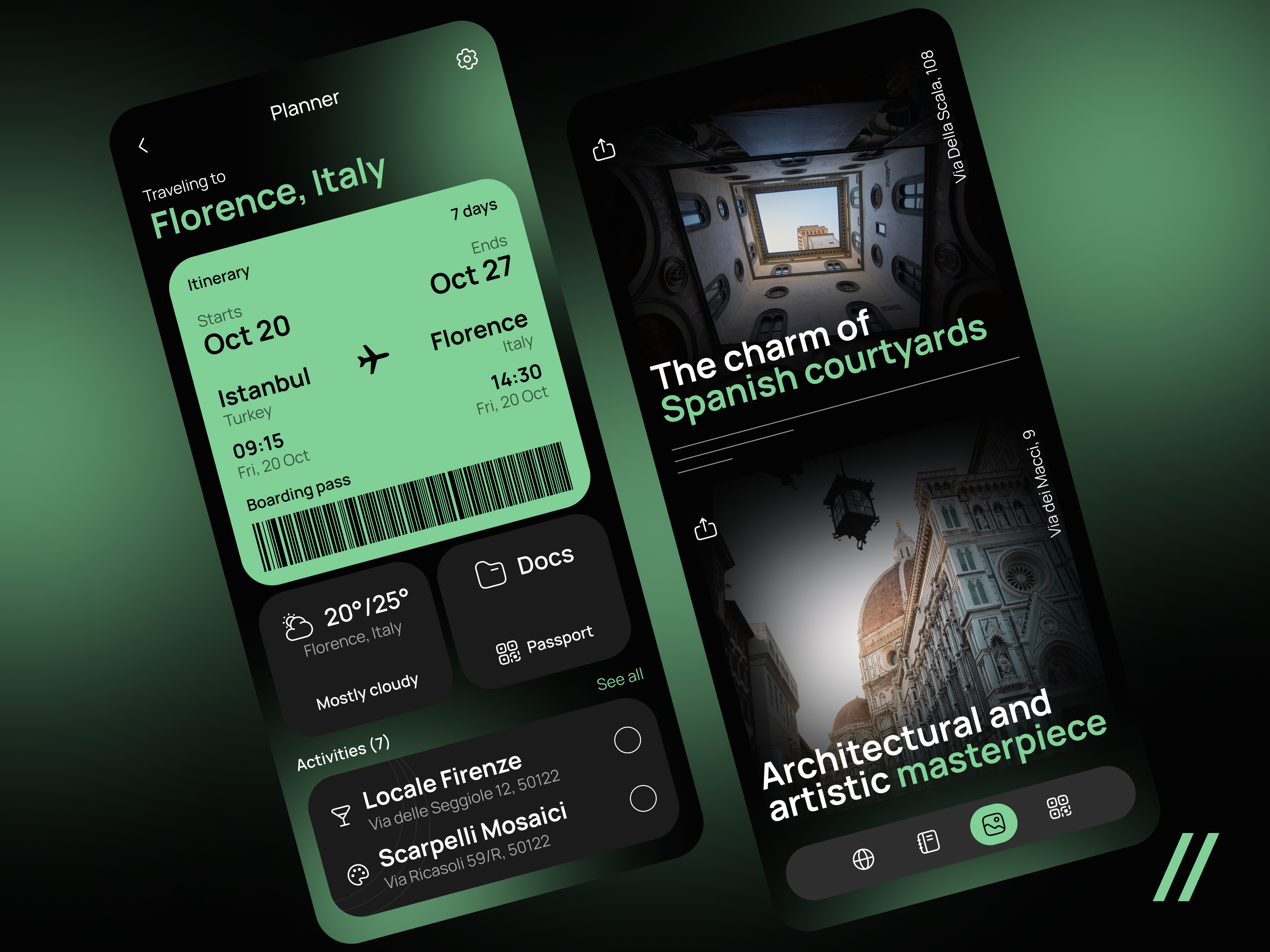 Travel Planning Mobile iOS App Design Concept by Sergey Nikonenko for ...