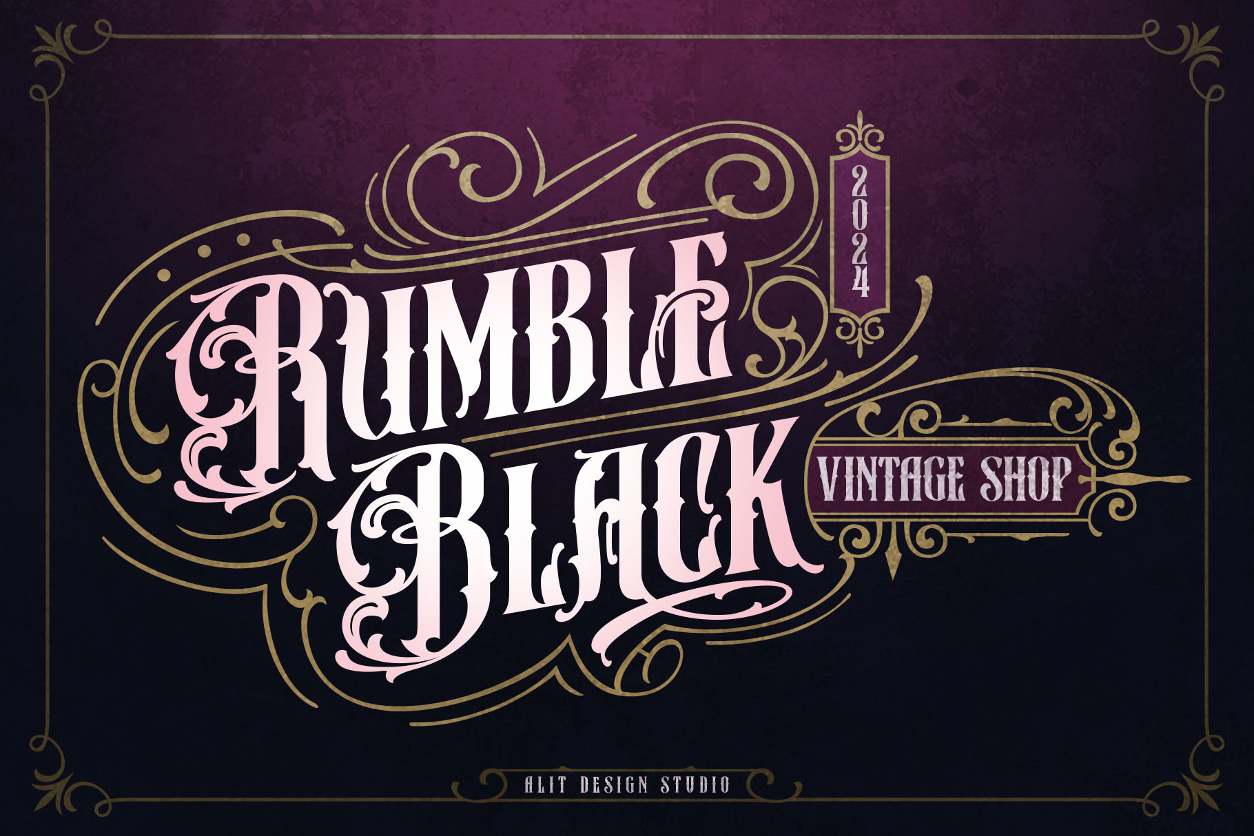 Duck Brave Victorian Typeface by alit design studio on Dribbble