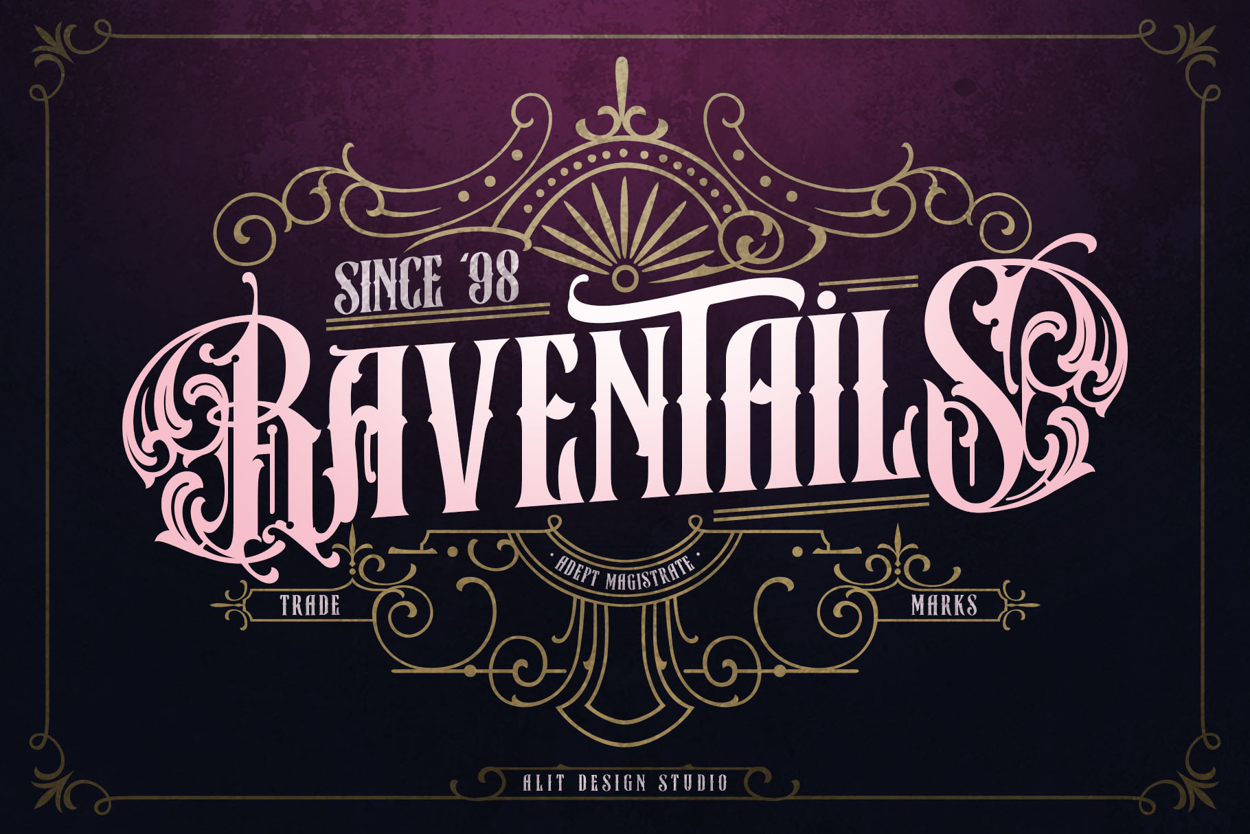 Duck Brave Victorian Typeface by alit design studio on Dribbble