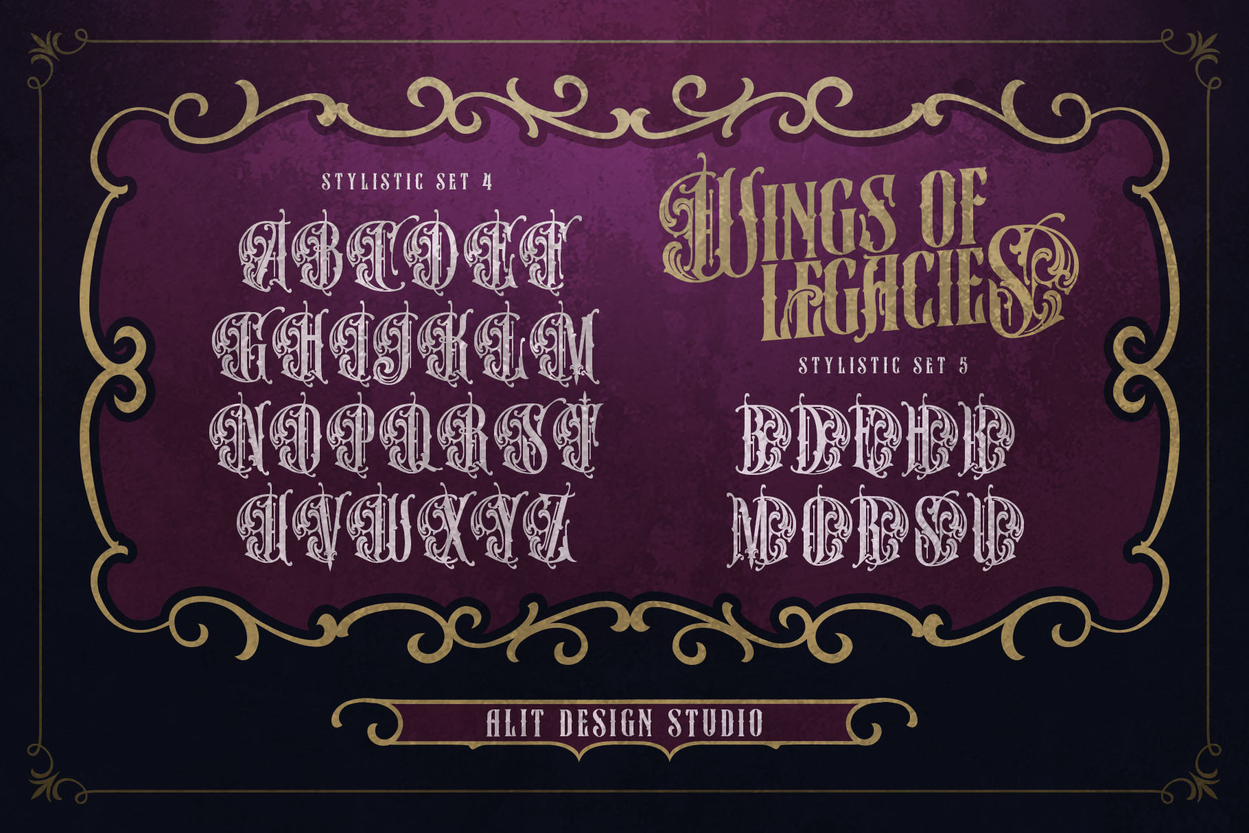 Duck Brave Victorian Typeface by alit design studio on Dribbble