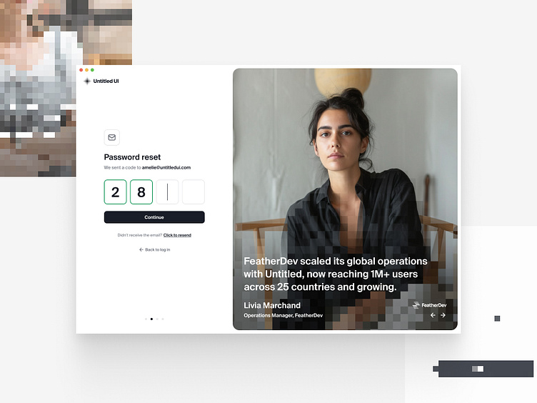 Forgot password? — Untitled UI by Jordan Hughes® on Dribbble Forgot password? — Untitled UI by Jordan Hughes® on Dribbble