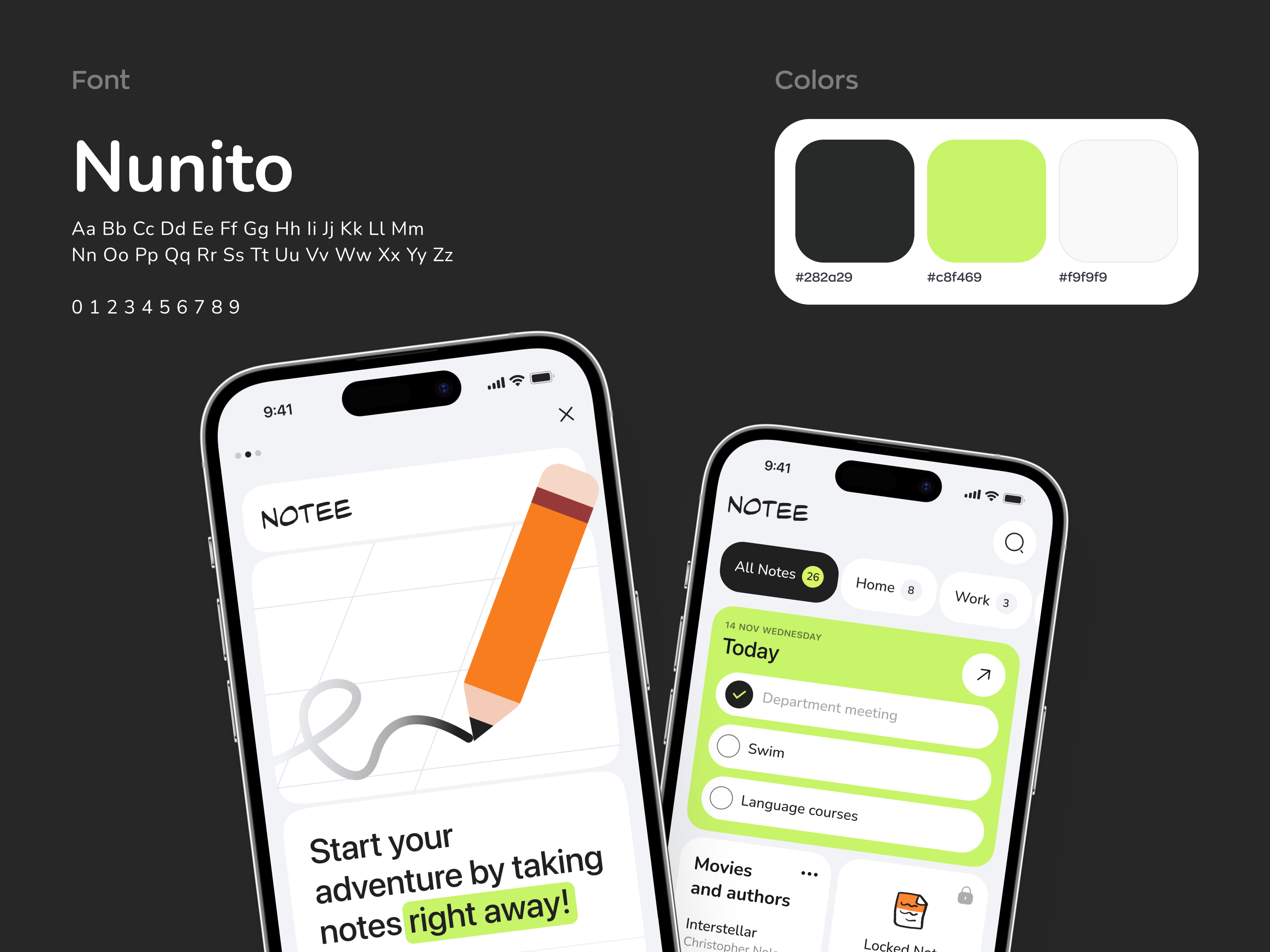 Mobile Note-Taking App by Ronas IT | UI/UX Team on Dribbble