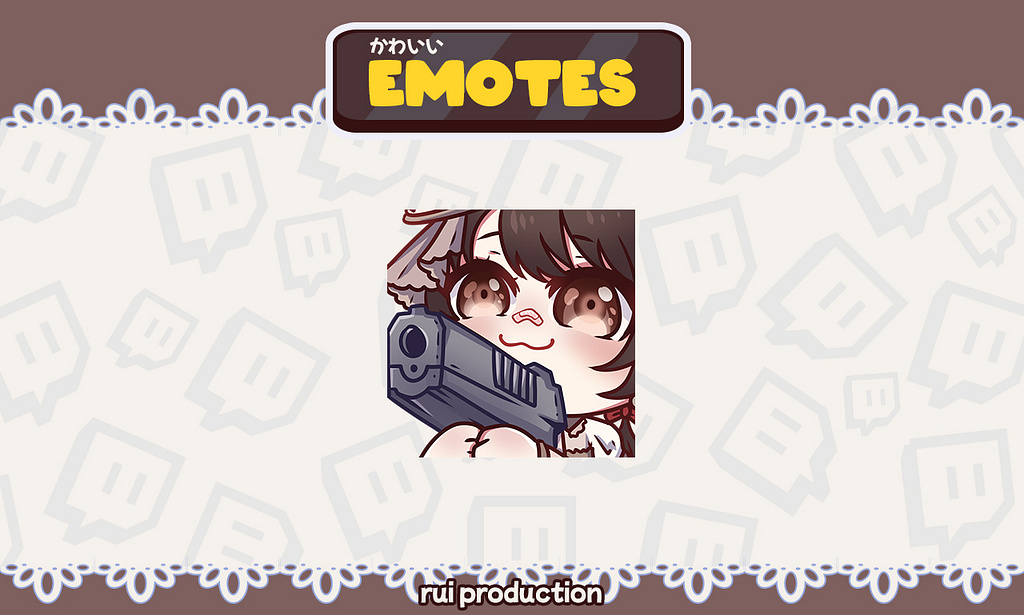 vtuber emotes by ruiproduction on Dribbble
