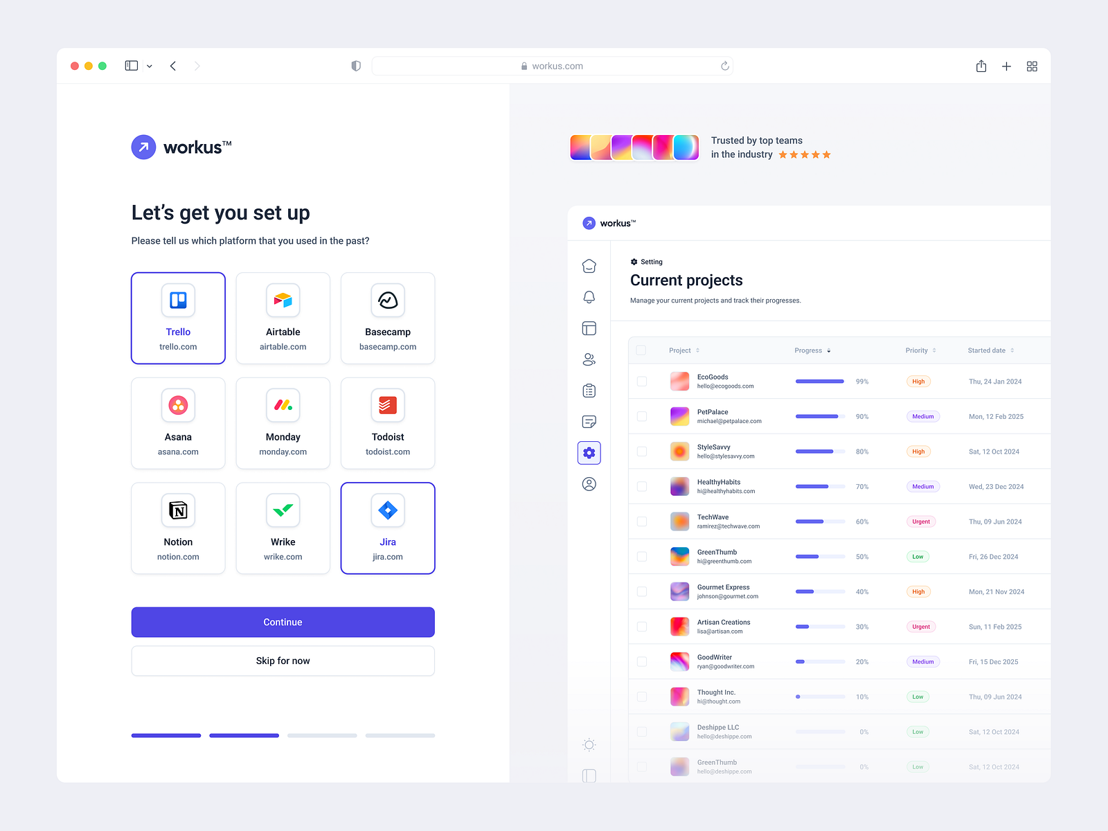 Workspace Onboarding by Louis Nguyen on Dribbble