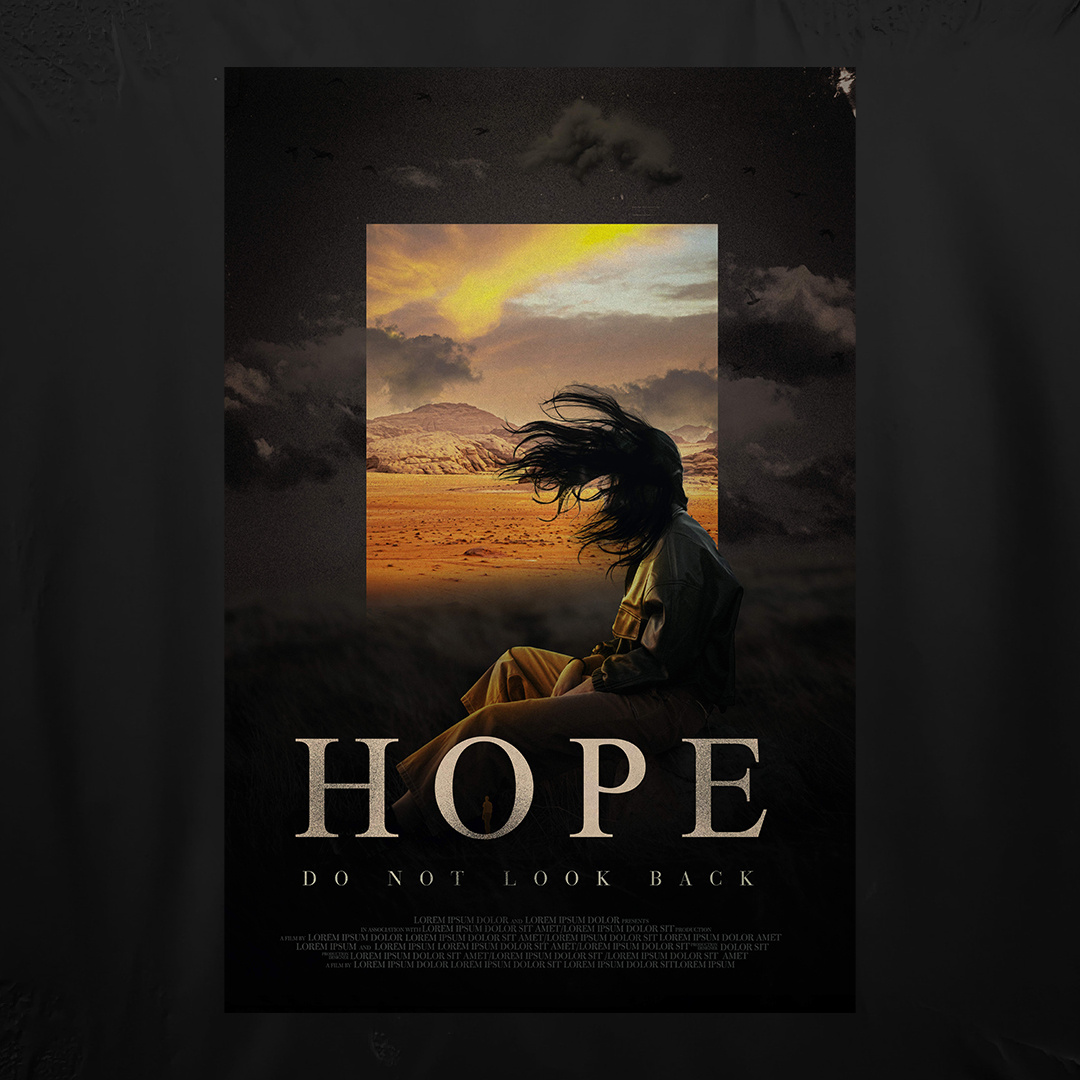 Poster hope by Anastasiia Lieta on Dribbble