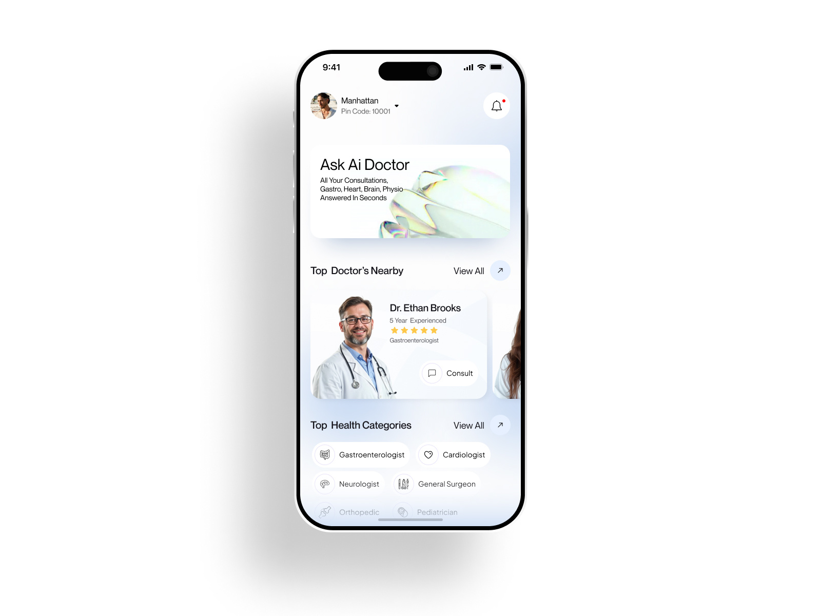 Ai health app design by lazy kar for LazyInterface UI UX Team on Dribbble