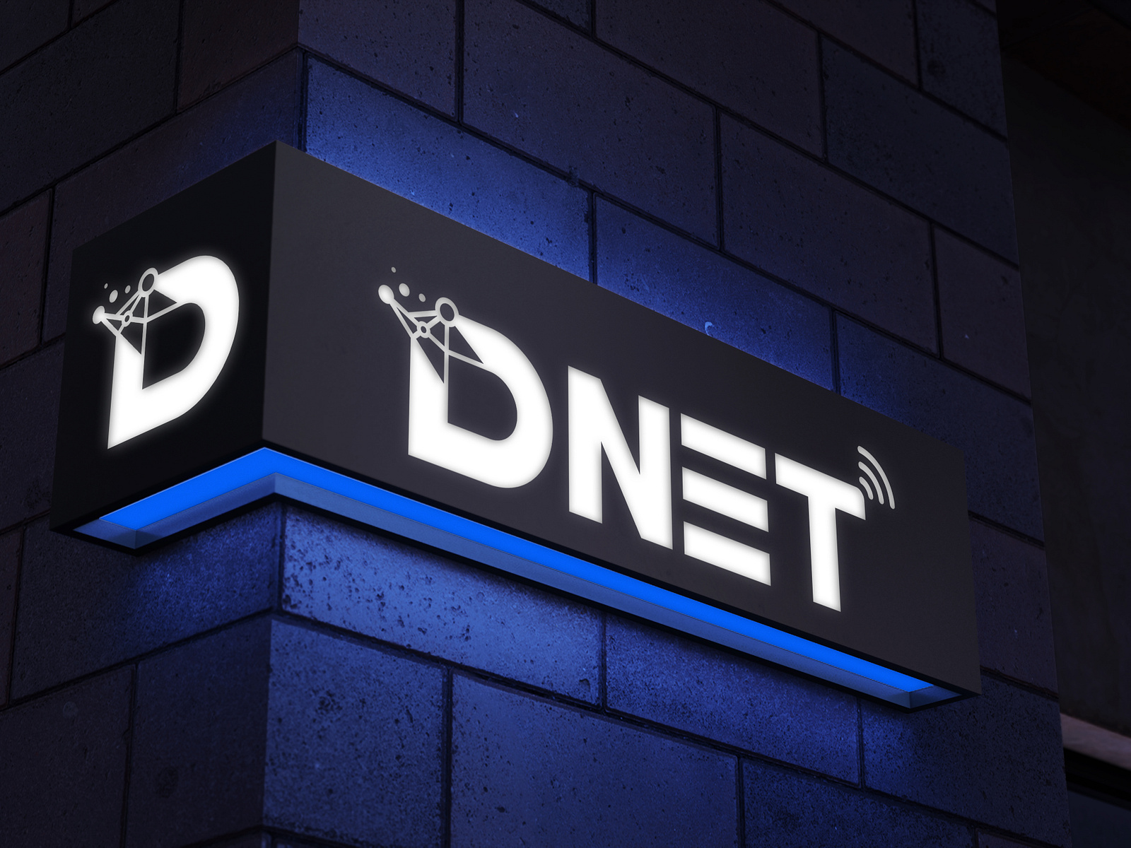 Dnet Network Company Logo Design by Shahidul Islam on Dribbble