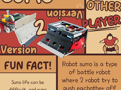 Robot Sumo Poster by Dirgahayu Nisa on Dribbble