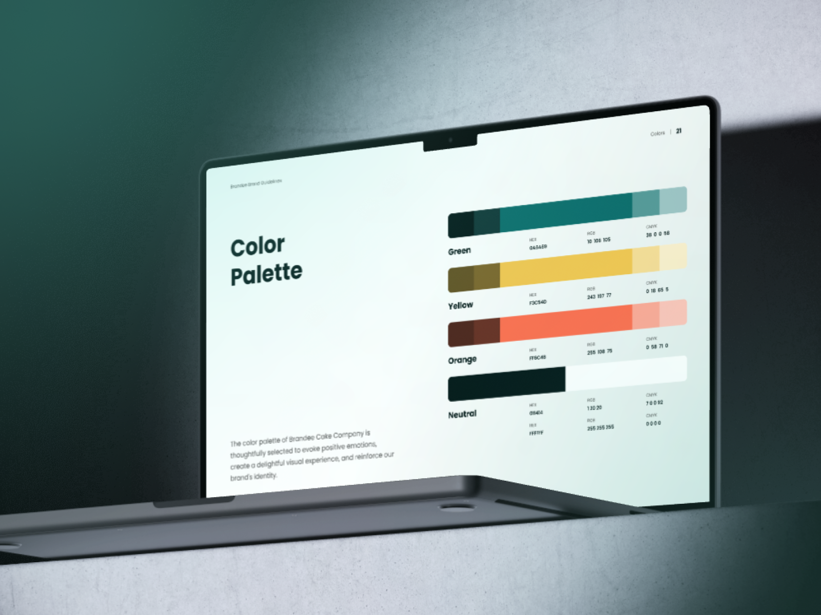 Brandee Brand Guidelines - Collage version with Color Palette by Afif ⚡ ...