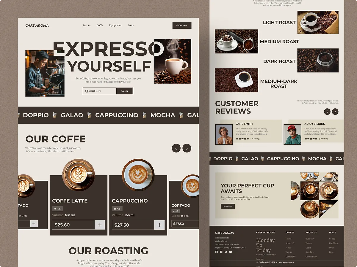 Browse thousands of Coffee Shop images for design inspiration | Dribbble
