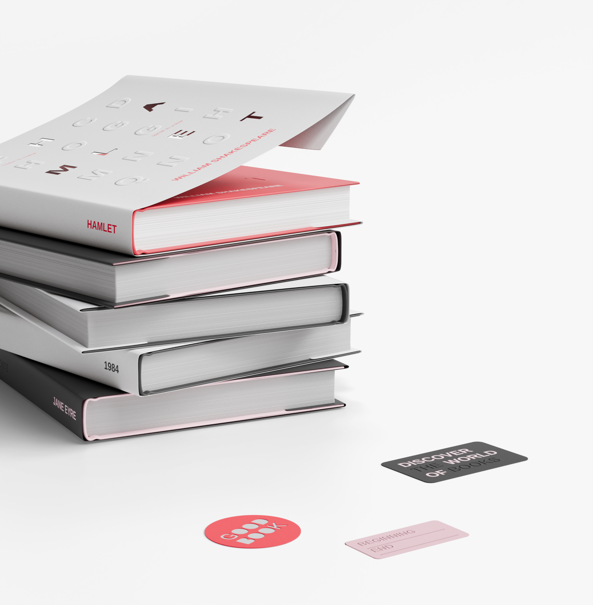 Book Store Fable: Visual Identity System by Sketchy Digital Studio on ...