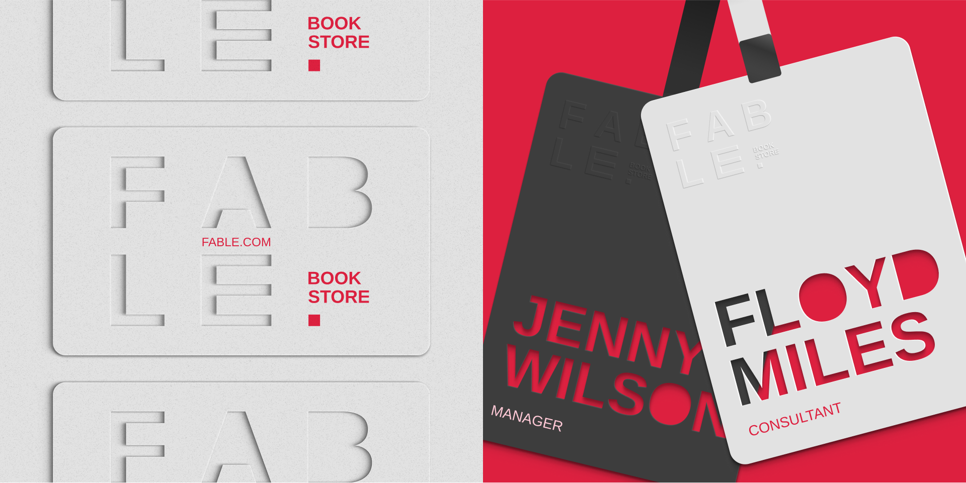 Book Store Fable: Visual Identity System by Sketchy Digital Studio on ...