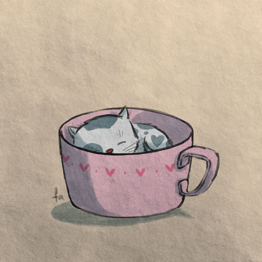 Purrrrr by Friederike Ablang on Dribbble