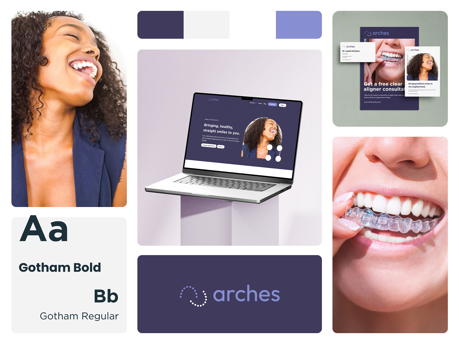 Arches – Modern Branding for Aligner-Focused Dentistry by Julieta ...