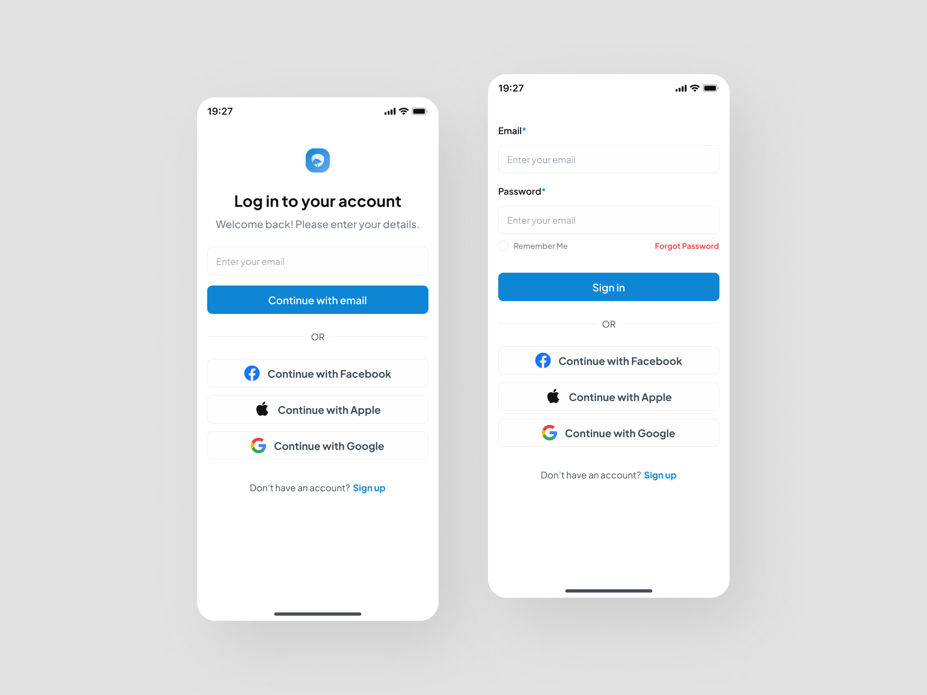 VPN iOS, Android Mobile App UI Design by Md Mehedi Hasan on Dribbble