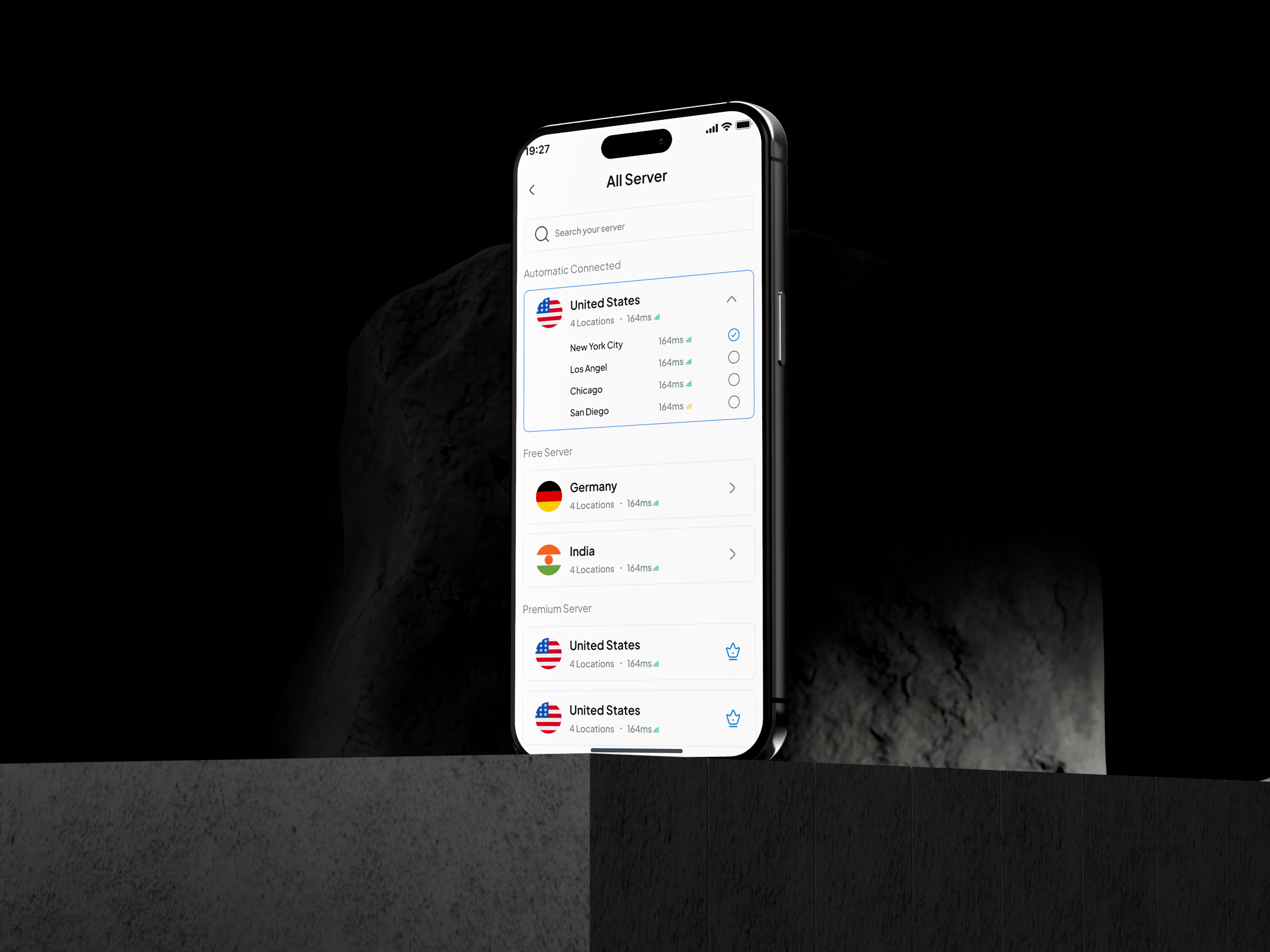 VPN iOS, Android Mobile App UI Design by Md Mehedi Hasan on Dribbble