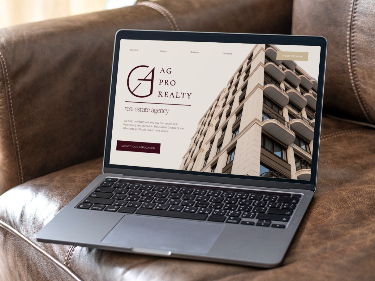 WEBSITE FOR REAL ESTATE AGENCY by E2 on Dribbble