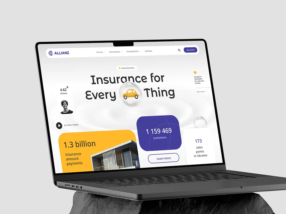 Insurance Company Website designs, themes, templates and downloadable ...
