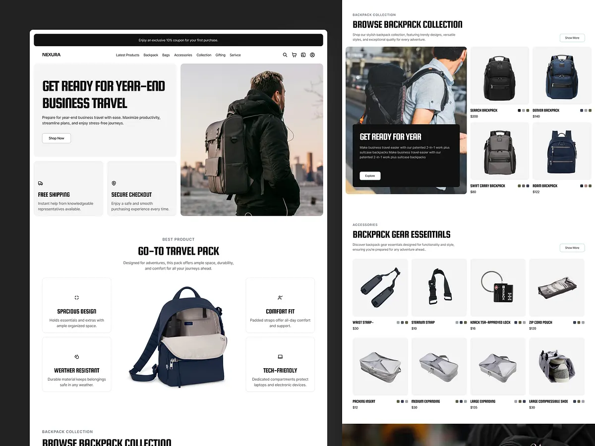 Browse thousands of Ecommerce Website images for design inspiration ...
