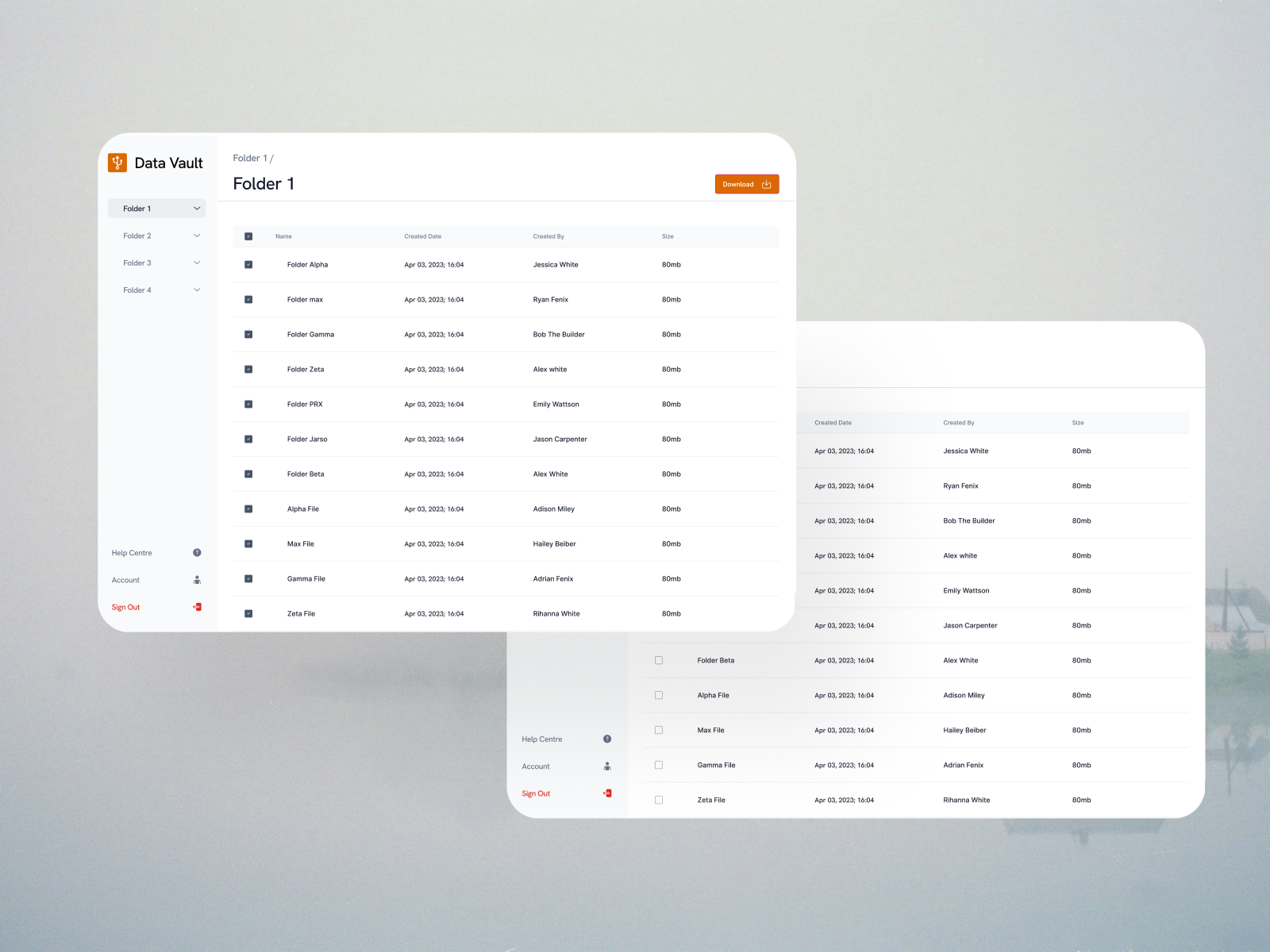 Cloud-Based File Management System by Saquib Shaikh on Dribbble
