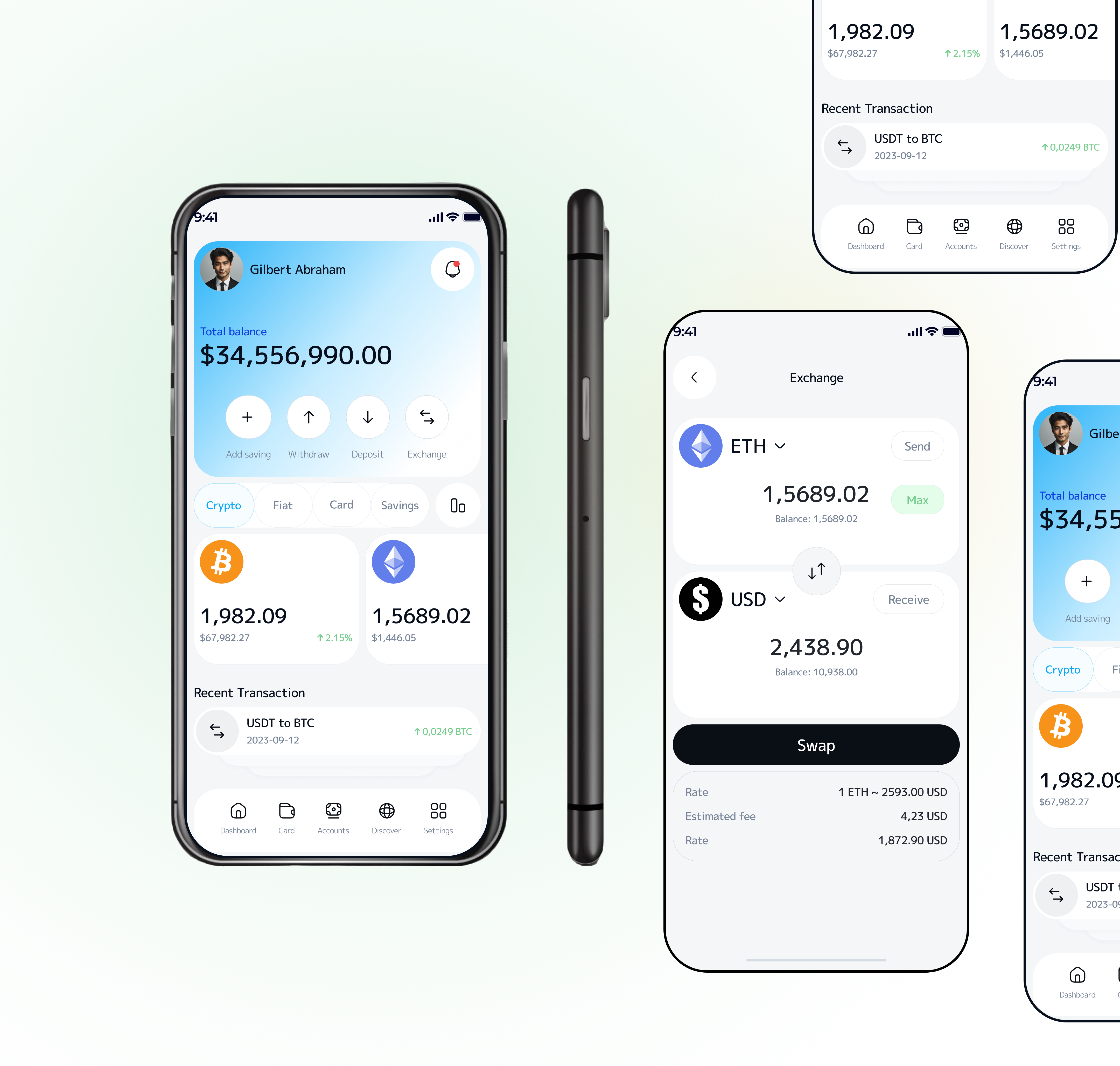 Mobile Financial App designs, themes, templates and downloadable ...