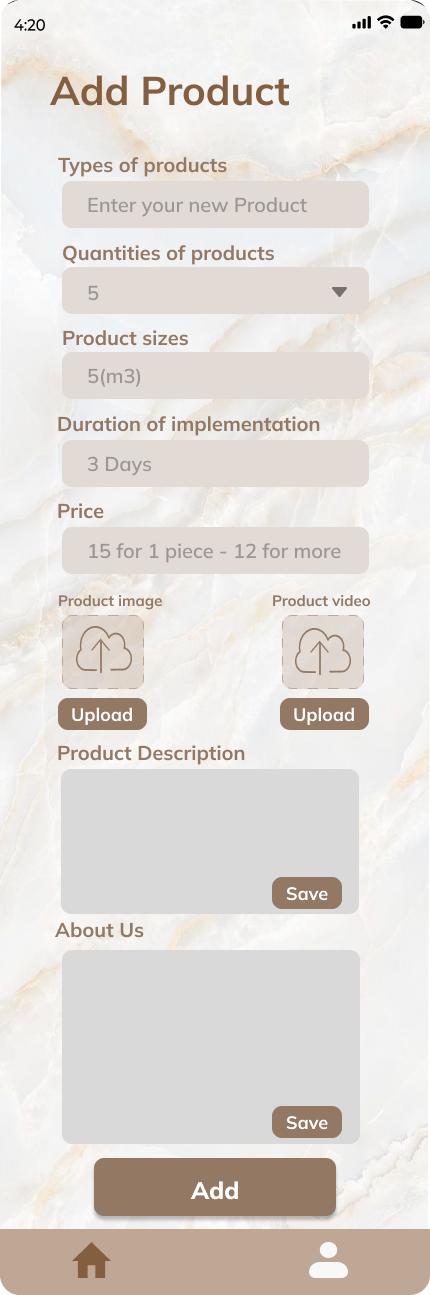 Marble app by msarweb on Dribbble