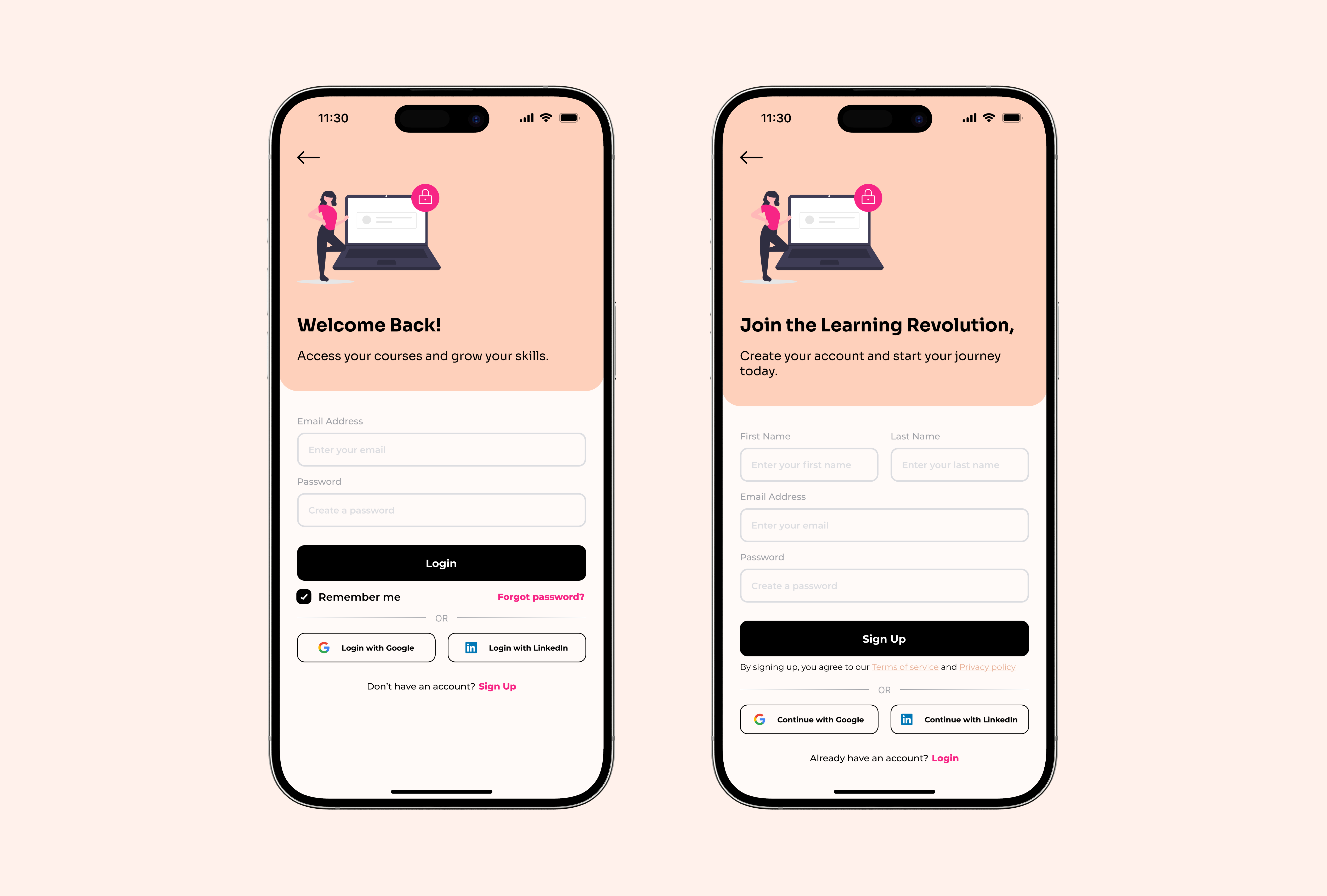 SkillBoost - E-Learning App UI Design by Aaditya Kumar on Dribbble