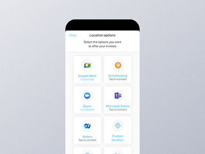 Location Option mobile App Ui by UI Ants on Dribbble
