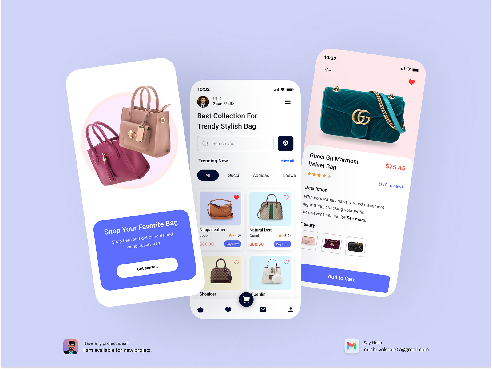 Fashion Bag App Design by Ux Shuvo on Dribbble