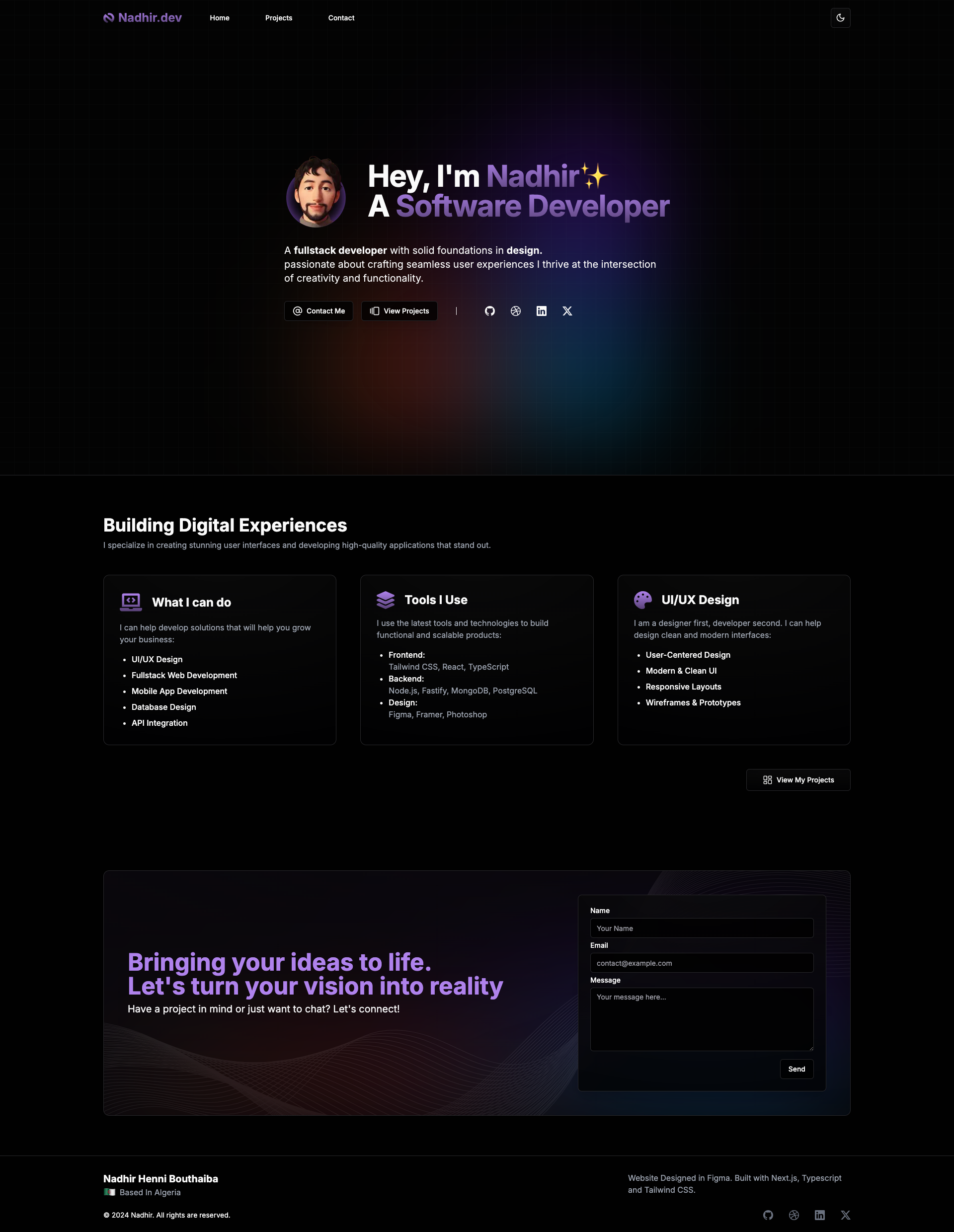 Browse thousands of Developer Portfolio images for design inspiration ...
