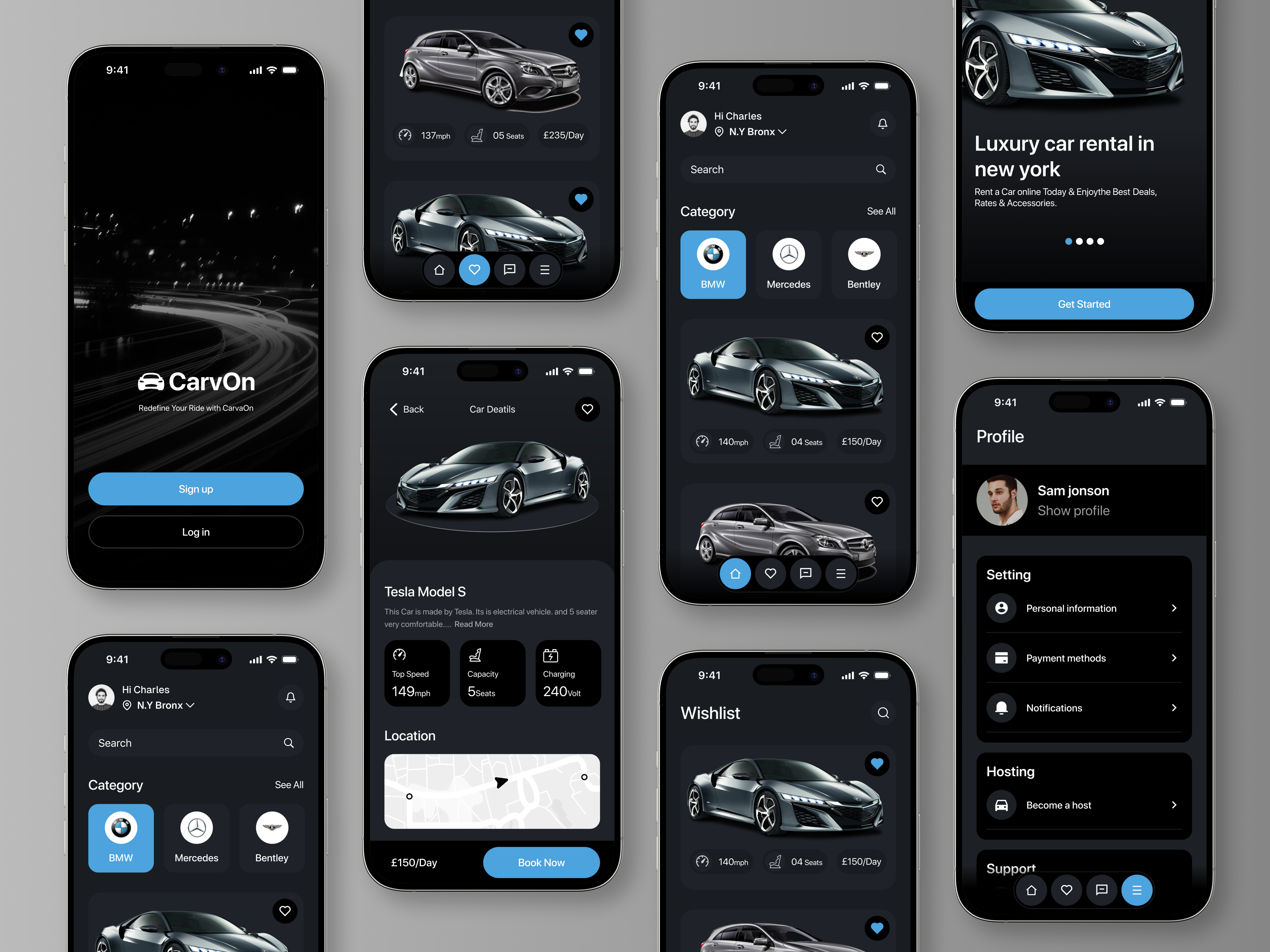 Browse thousands of Car UI App Design images for design inspiration ...