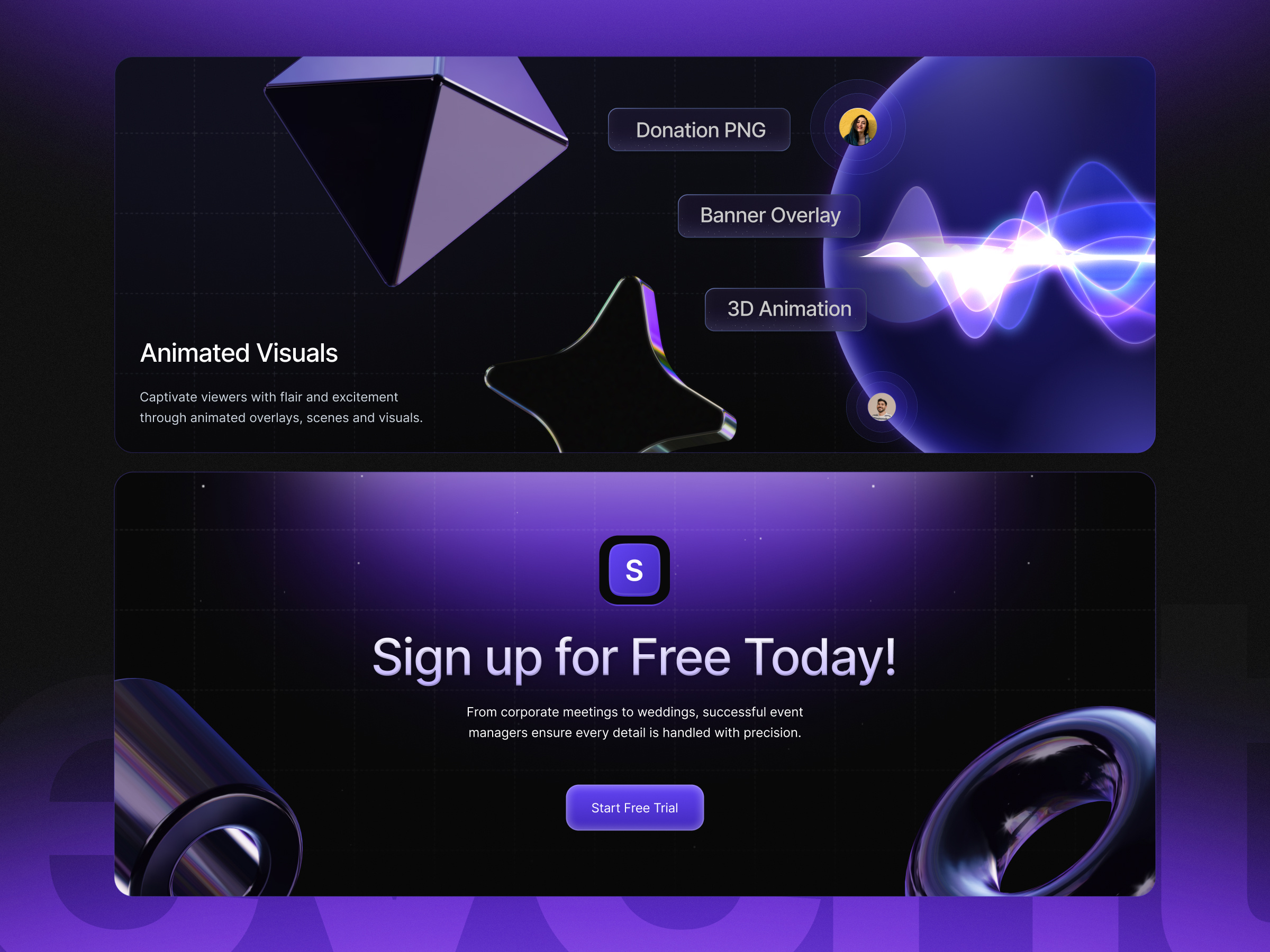 Strmline - Futuristic Live Streaming Platform Design Concept by ...