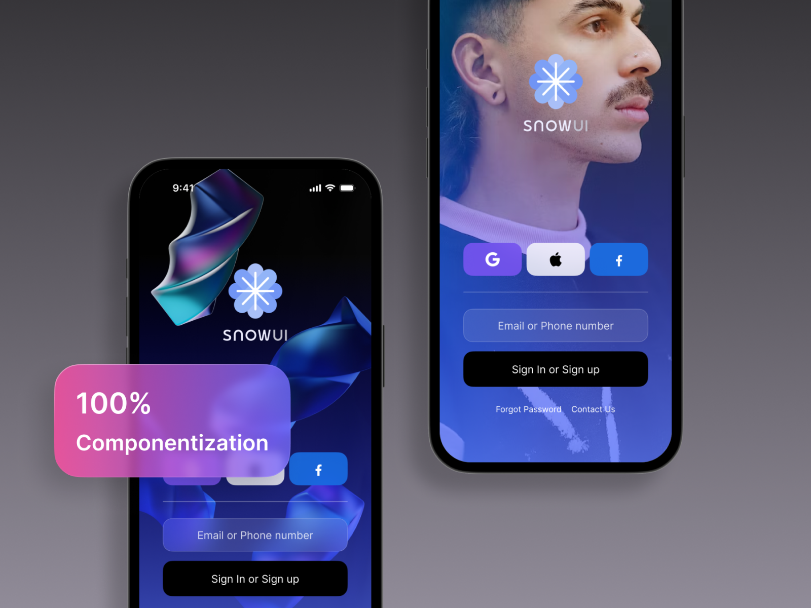 SnowUl Dashboard App - Projects, eCommerce, Order, User admin by ...