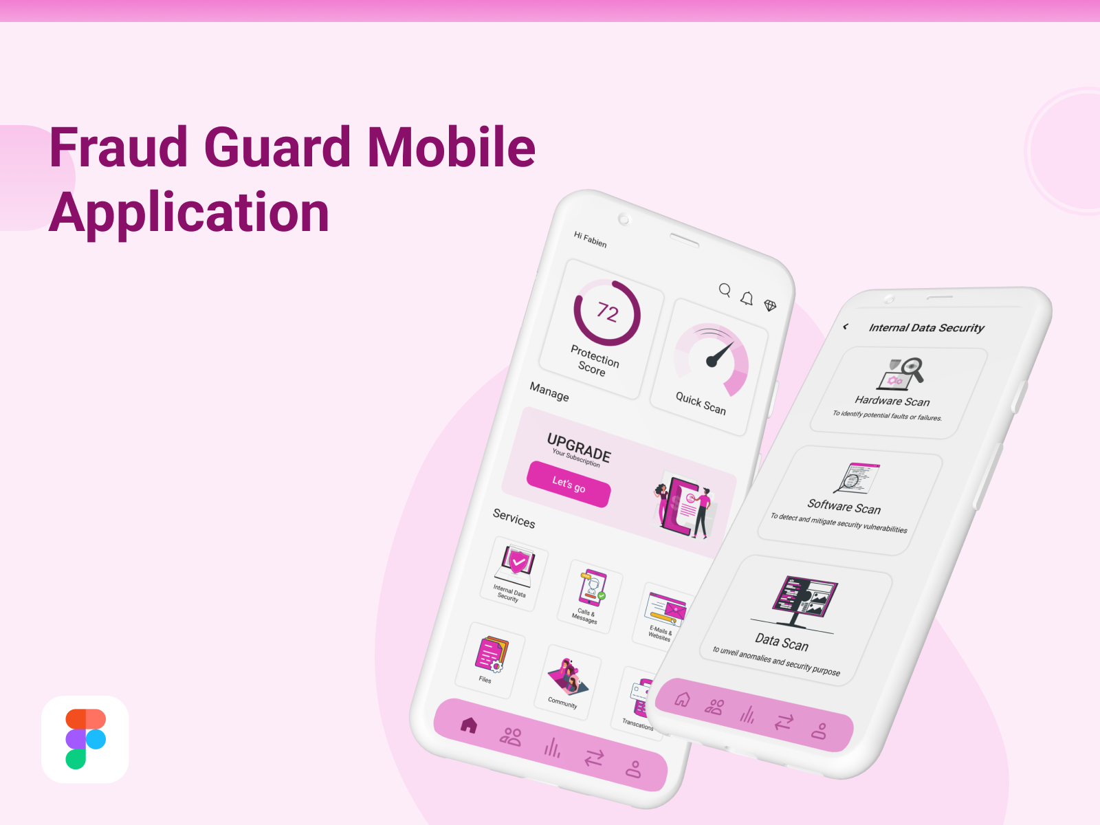 Fraud Guard Mobile Application UI by Optimity Logics on Dribbble