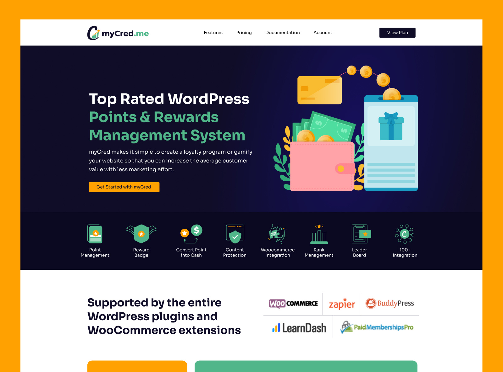 My Cred WP Plugin Web UI design by huzaifa mansoor on Dribbble