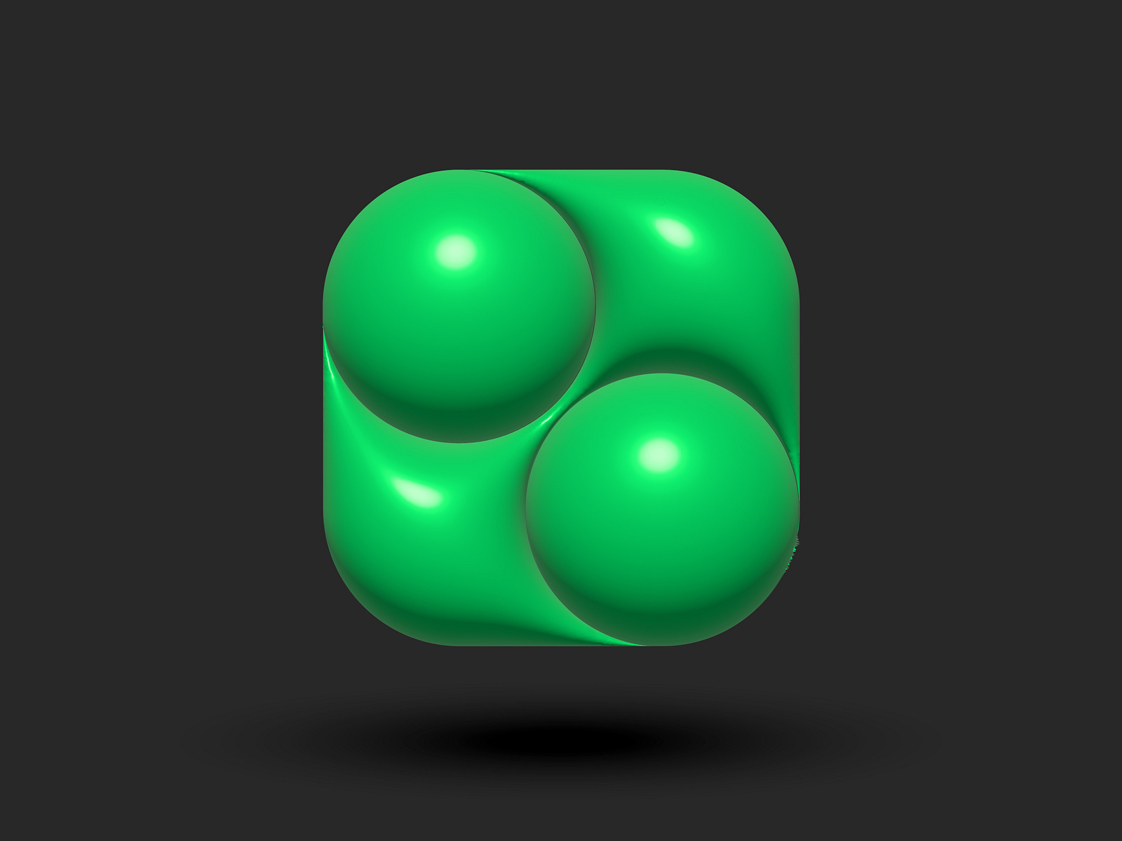 Inflate the square by Sergii Syzonenko on Dribbble