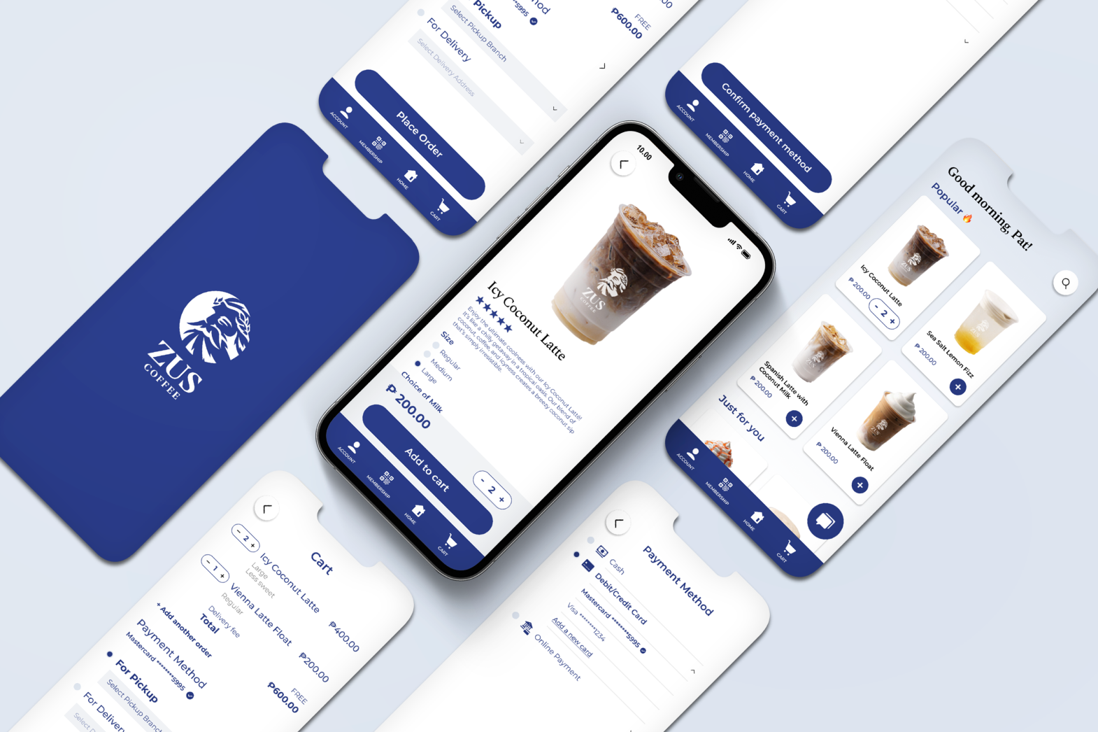 UI/UX Design Concept for ZUS Coffee by Patricia Capistrano on Dribbble