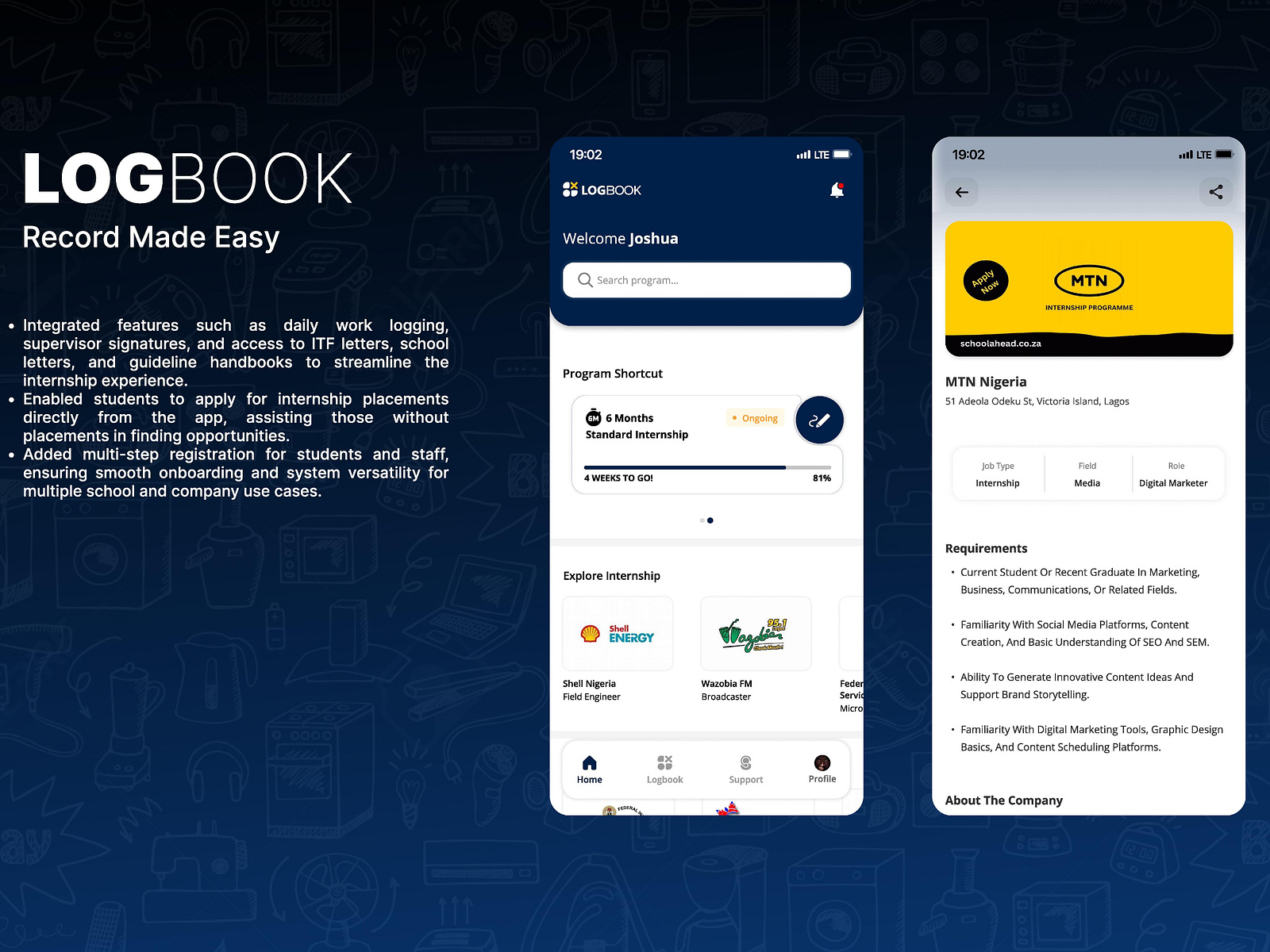 Digital Logbook - App Design by Jay Ekwugha on Dribbble