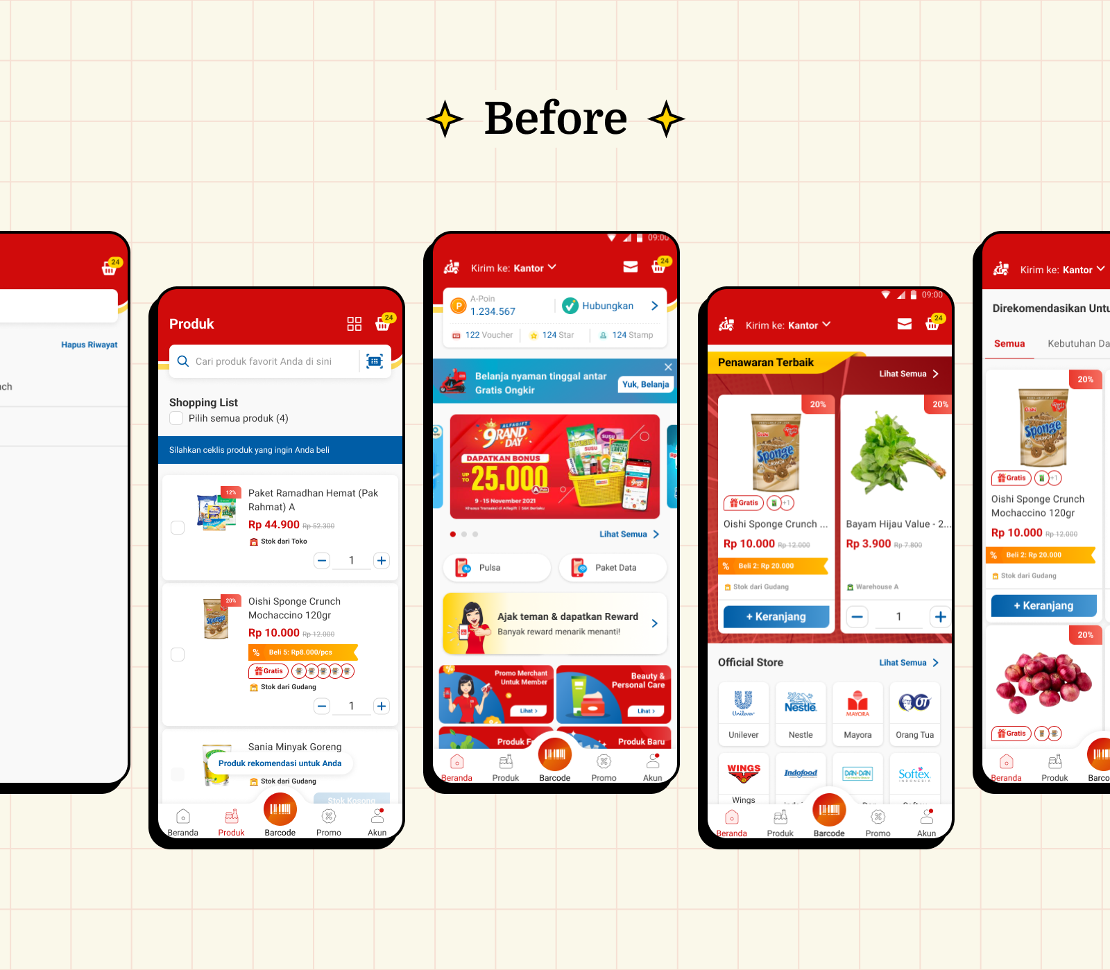 Revamp UI Mobile Apps by Muhamad Wahid Ibrohim on Dribbble