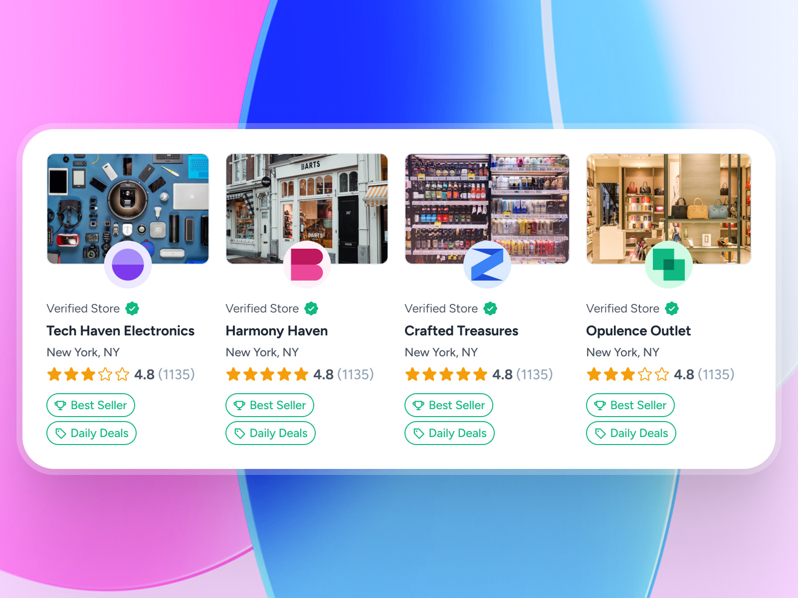 cognicart: AI Shopping & Ecommerce App - Store Marketplace Card by ...