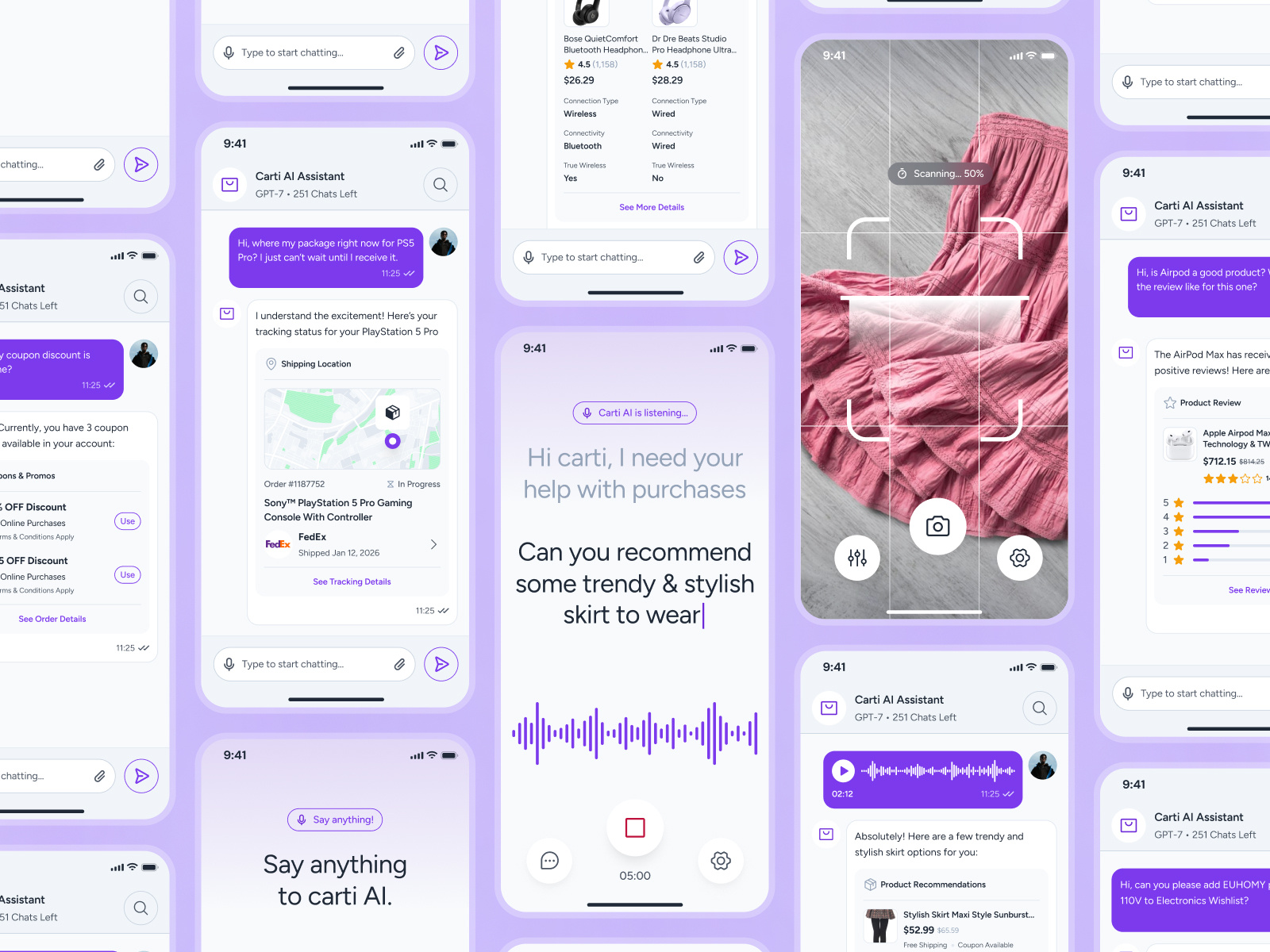 cognicart: AI Shopping & Ecommerce App - Product Exploration UI by ...