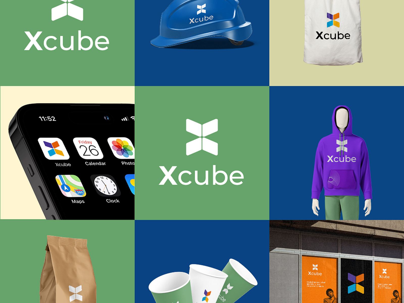Xcube Logo Design by Habib | Logo Designer on Dribbble