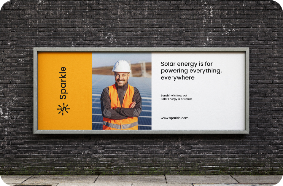 Sparkle - Renewable Solar Energy logo design, Branding by Sajal Saha ...