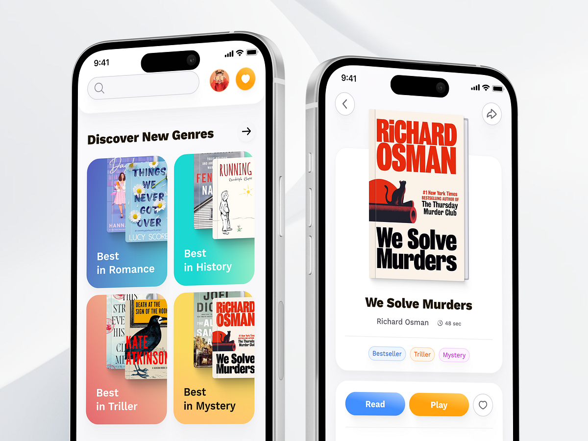 Book Summaries Mobile App Design by Eugenia Hordieieva for Zero One ...