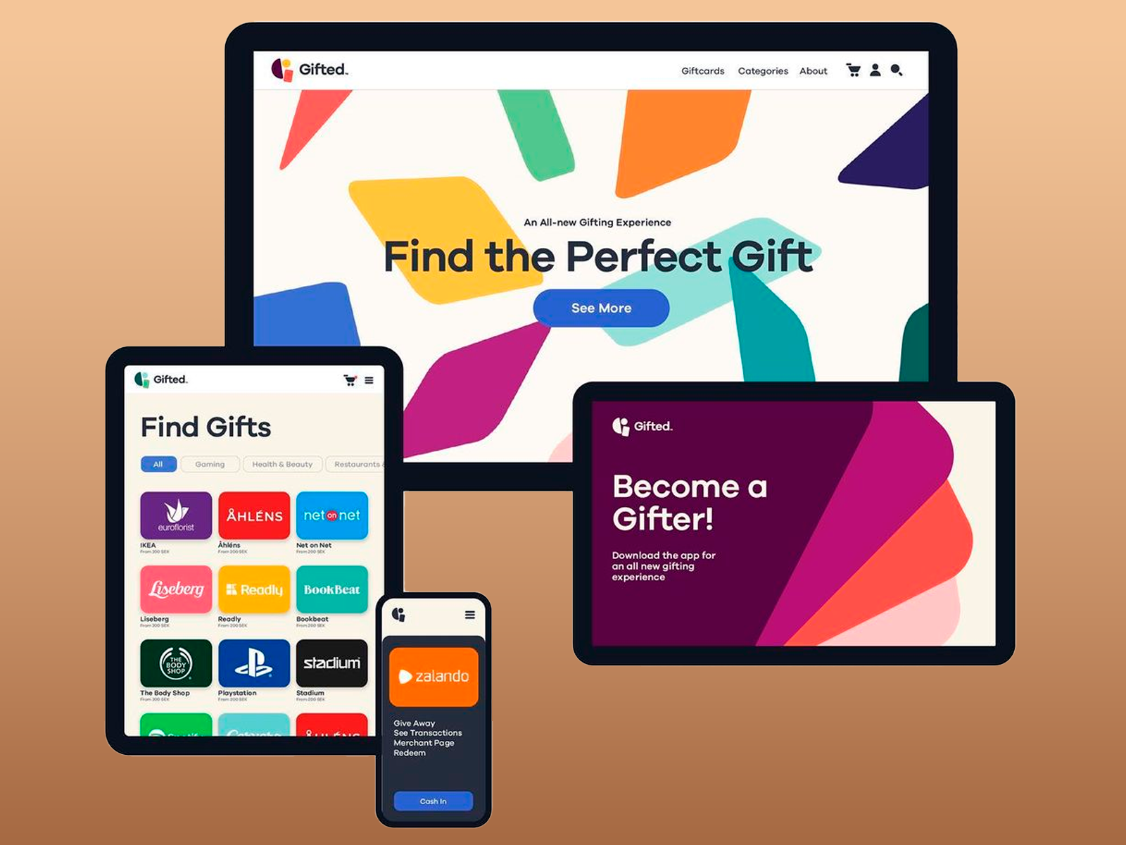 Gifted Logo Concept by Tony Renov on Dribbble